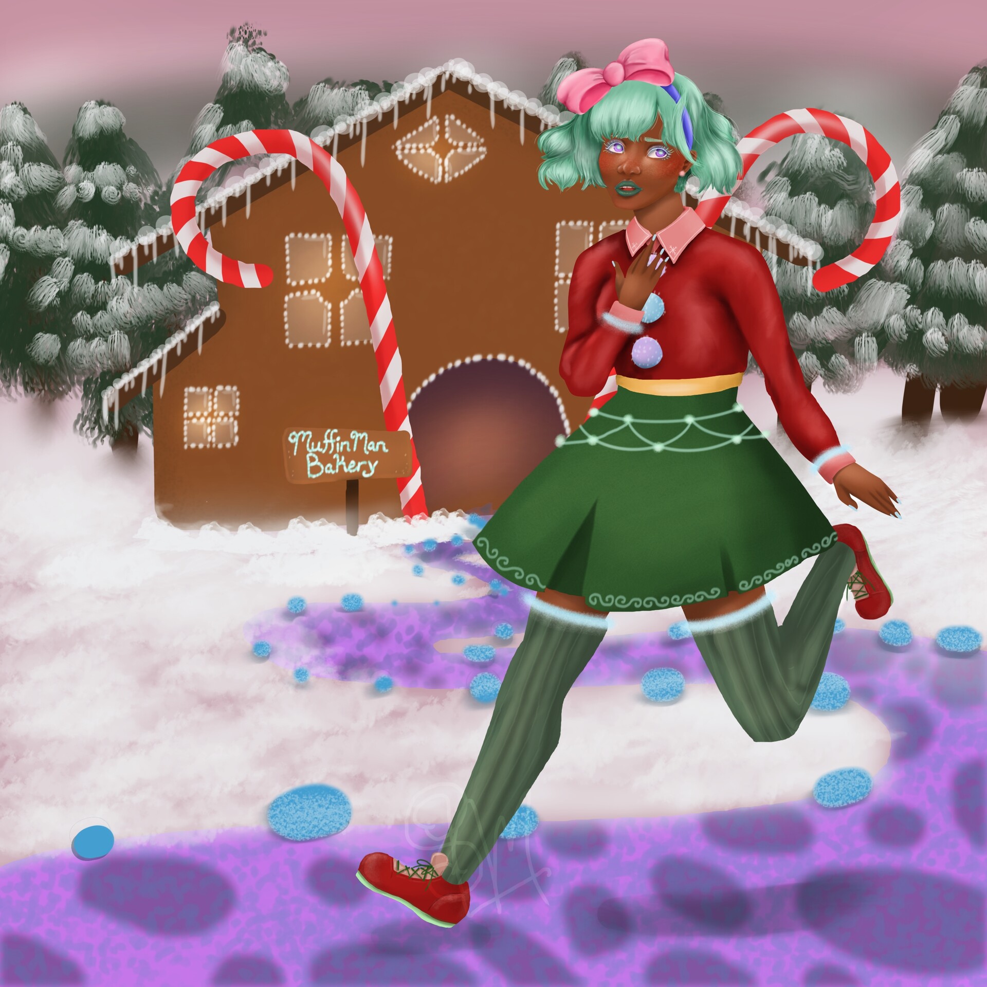 ArtStation - Gingerbread Girl