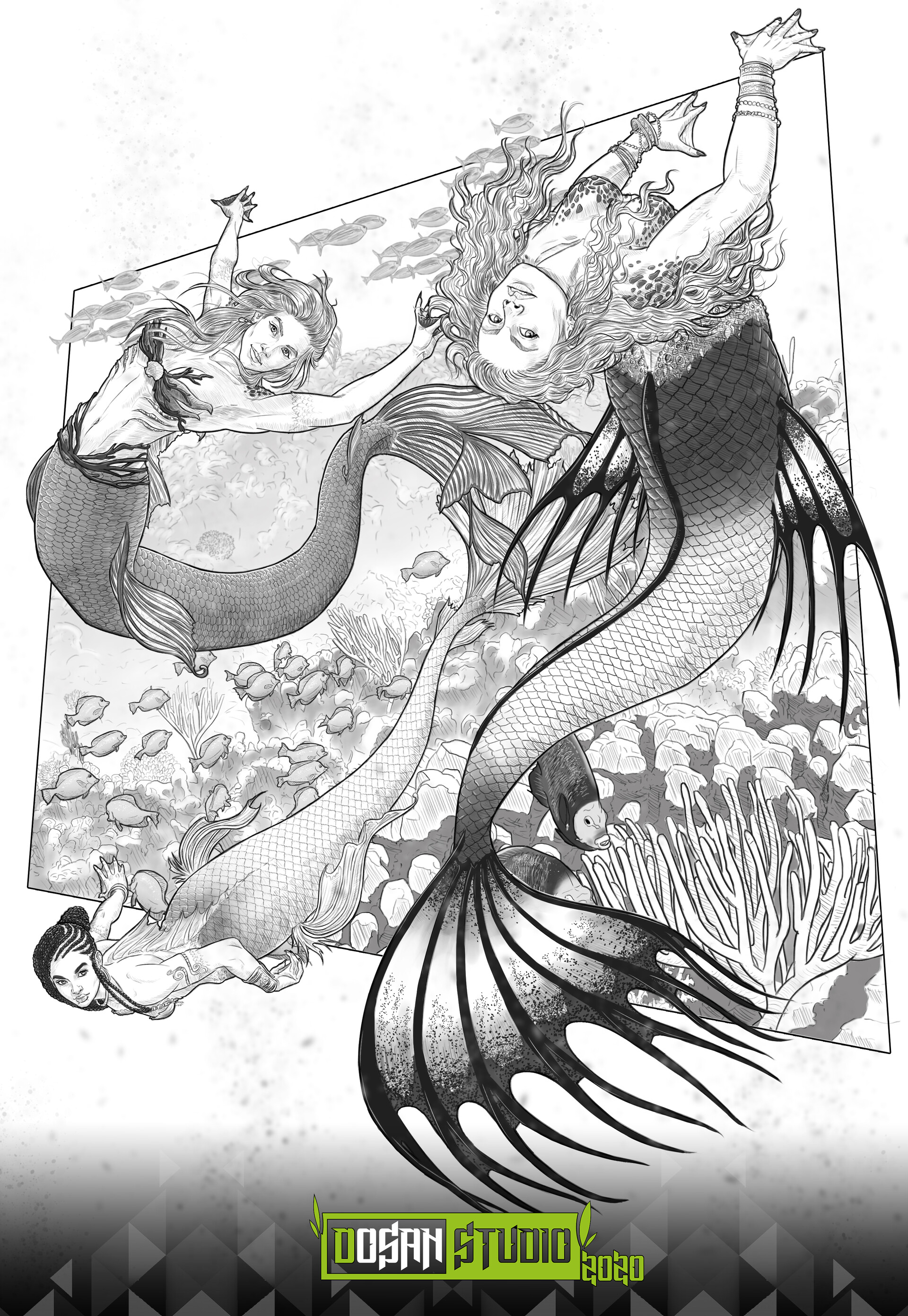 ArtStation - Sirens - from Greek mythology