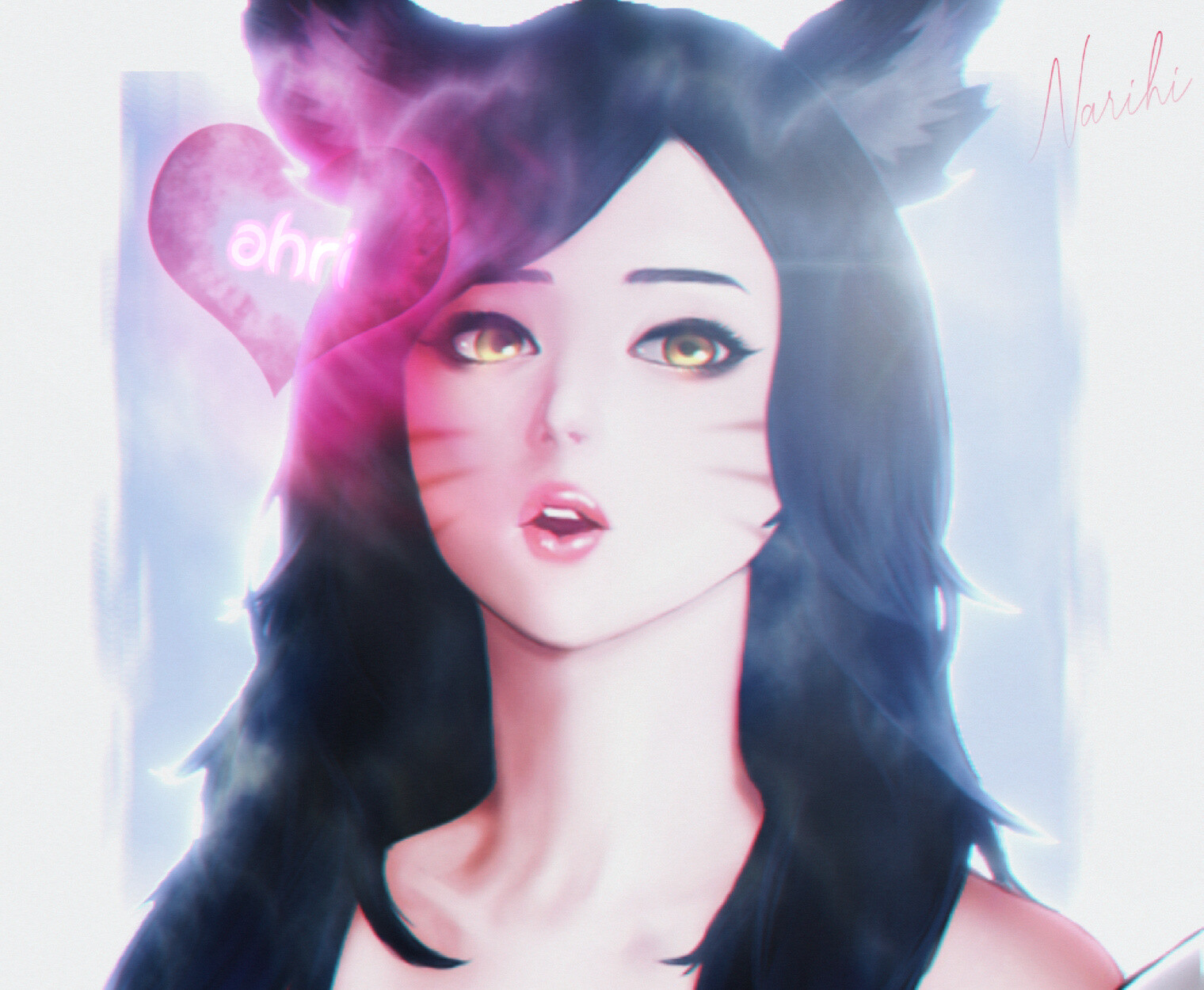 ArtStation - Ahri FAN ART