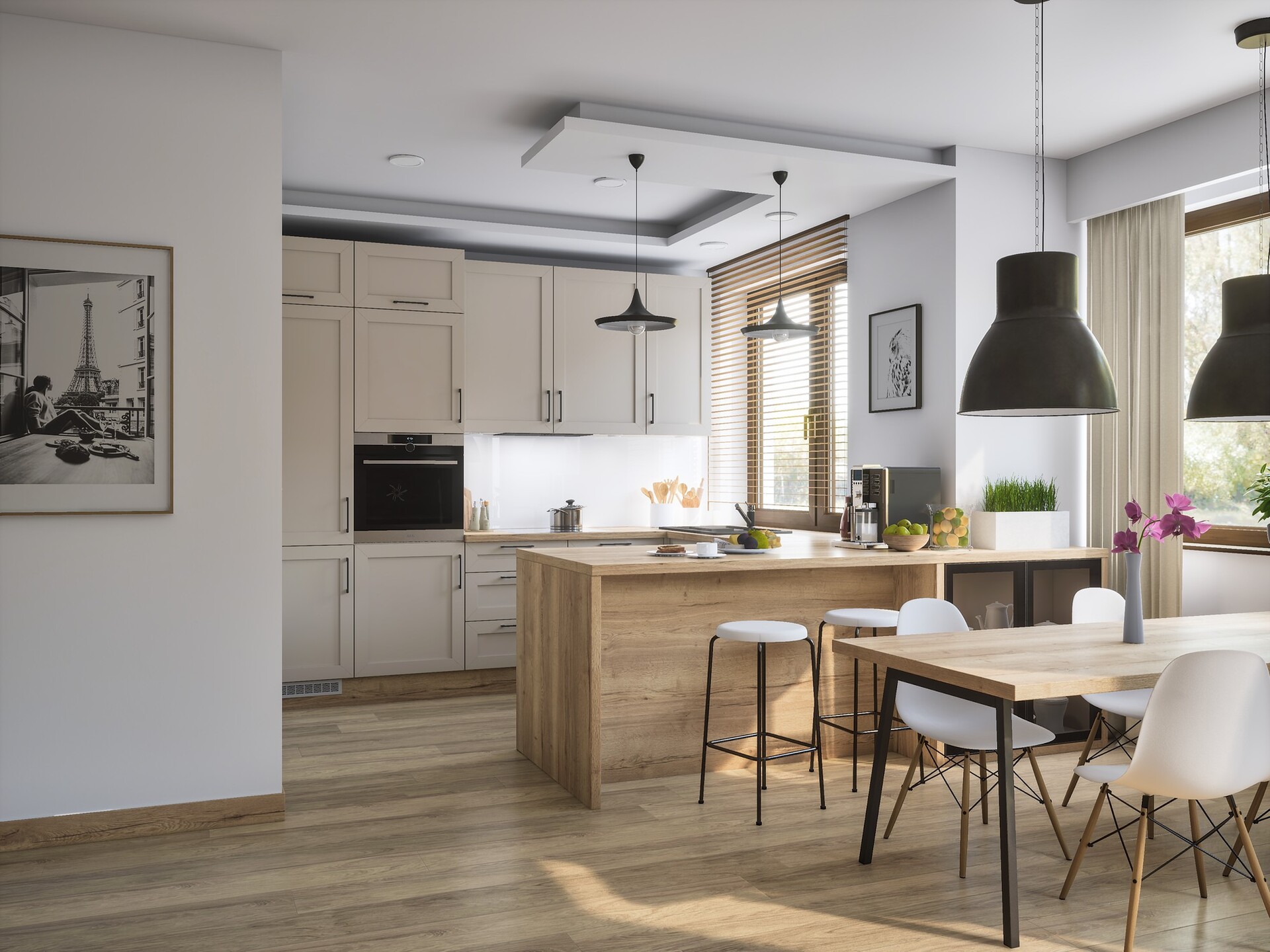 ArtStation - Kitchen Interior Archviz - Unreal Engine / UE4 + RTX/SSR