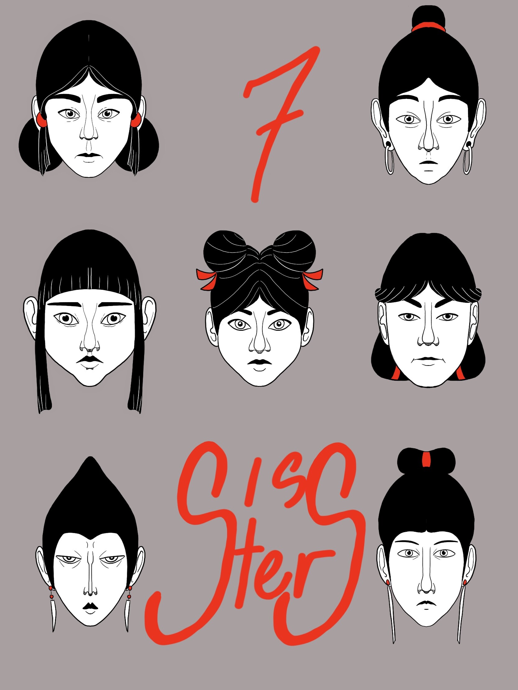 ArtStation - 7 Sisters