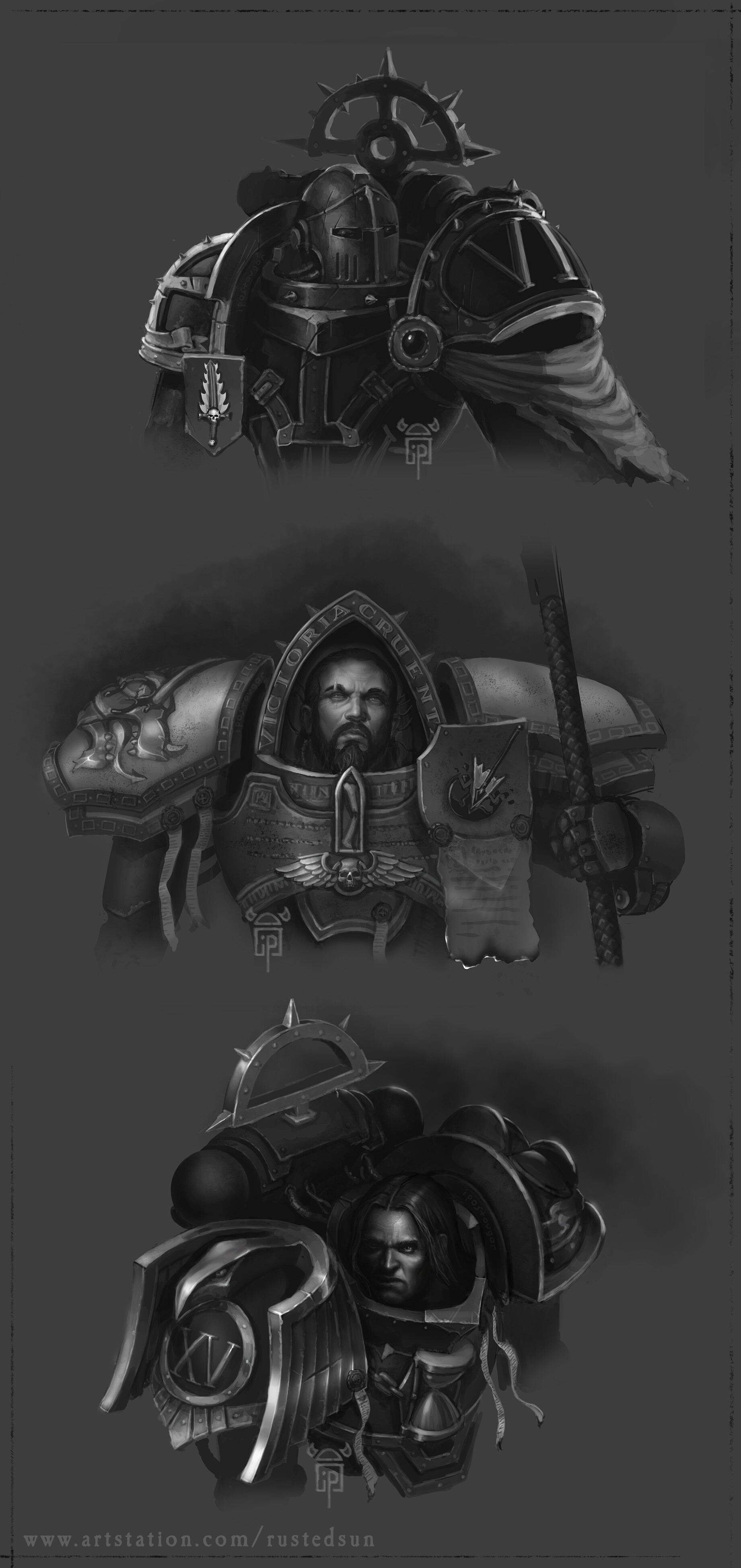 ArtStation - Primarch series part_02. Alternative Warhammer 30k