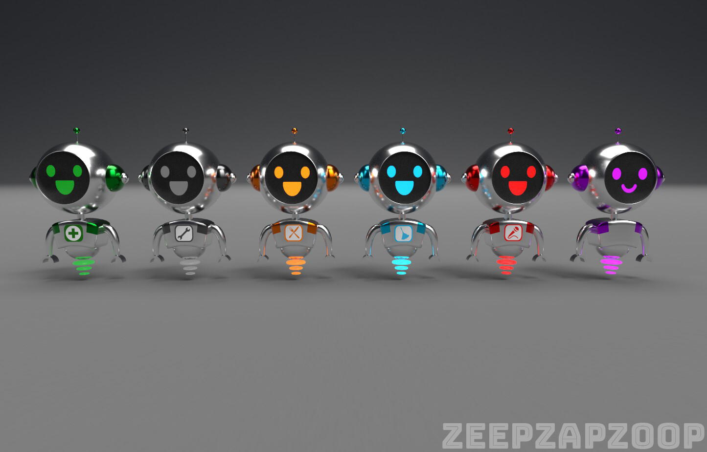 ArtStation - Little Robots