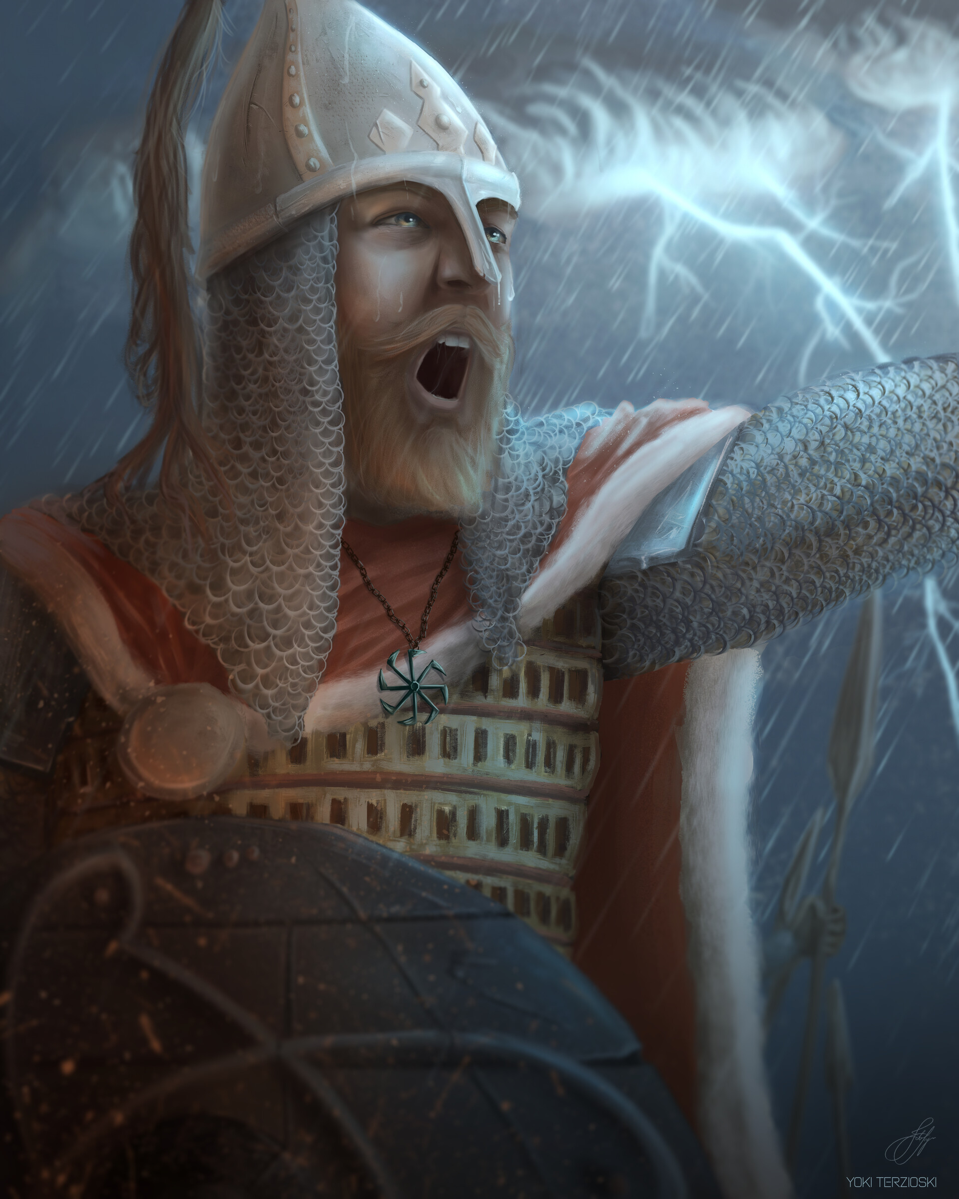 ArtStation - Slavic Warrior