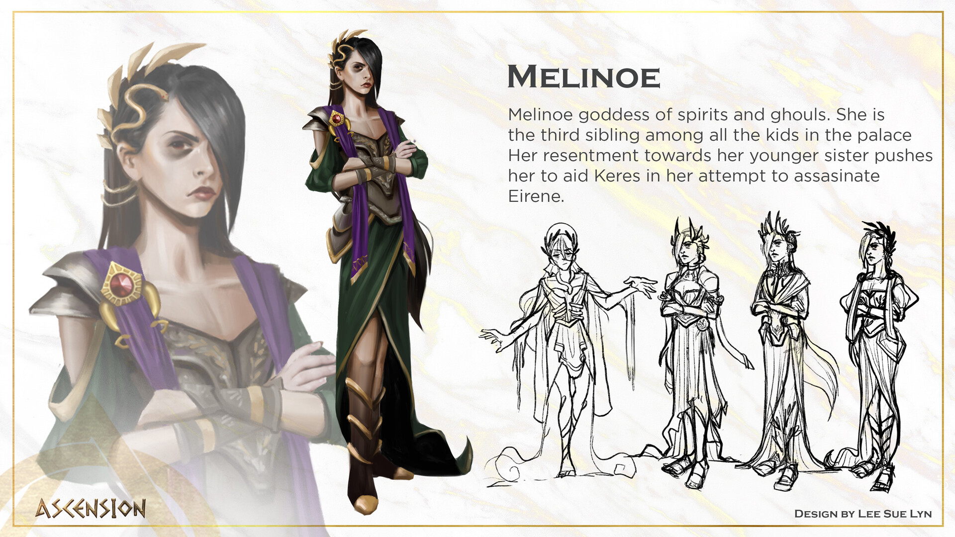 ArtStation - Goddess of Ghosts and Nightmares