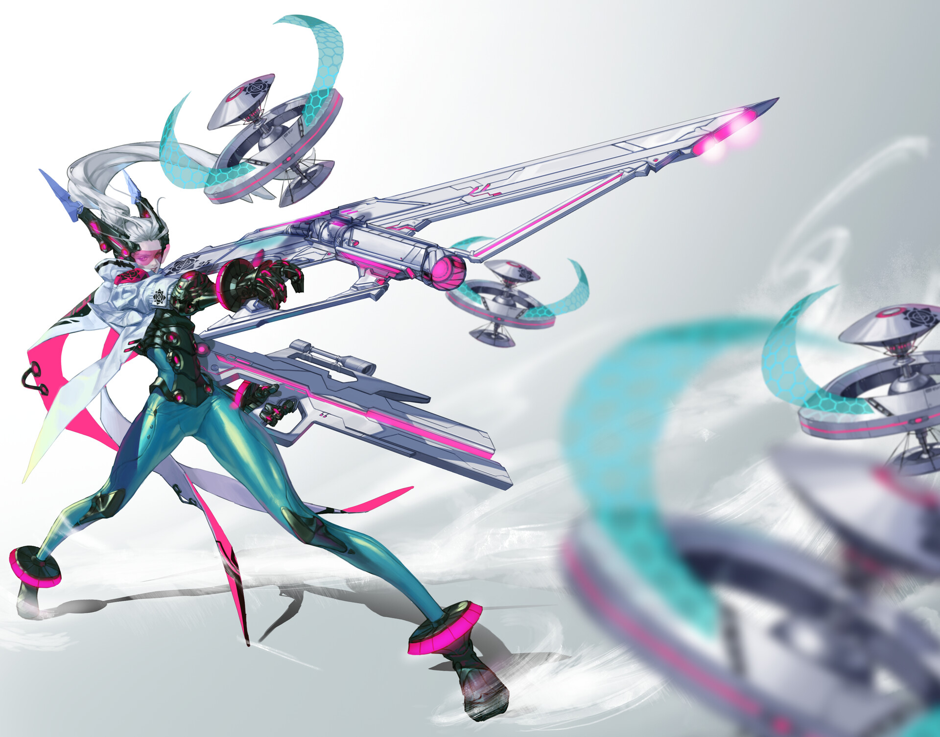 ArtStation - Machine arm shooter