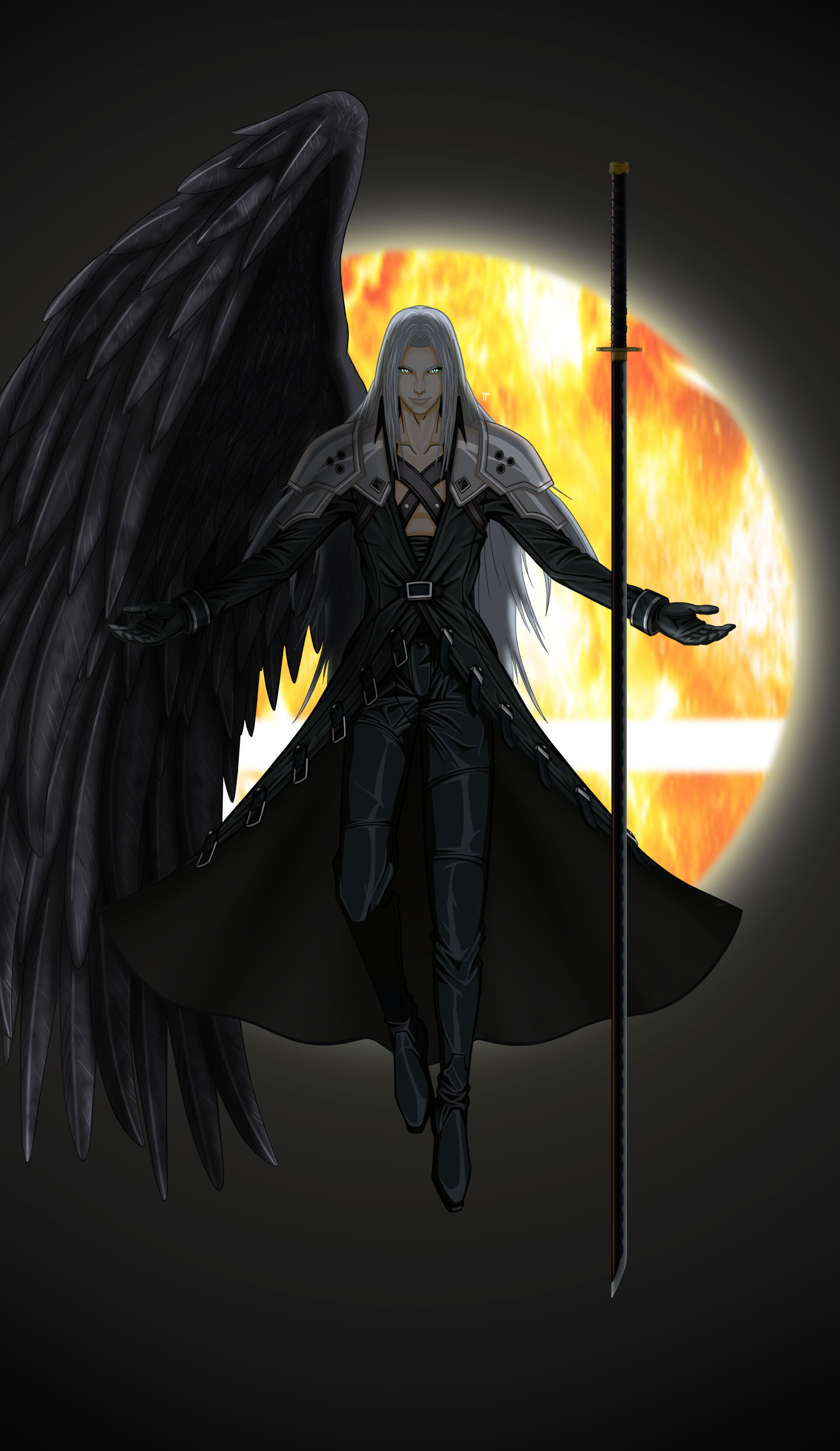 thomas pak - Sephiroth Descends to Battle