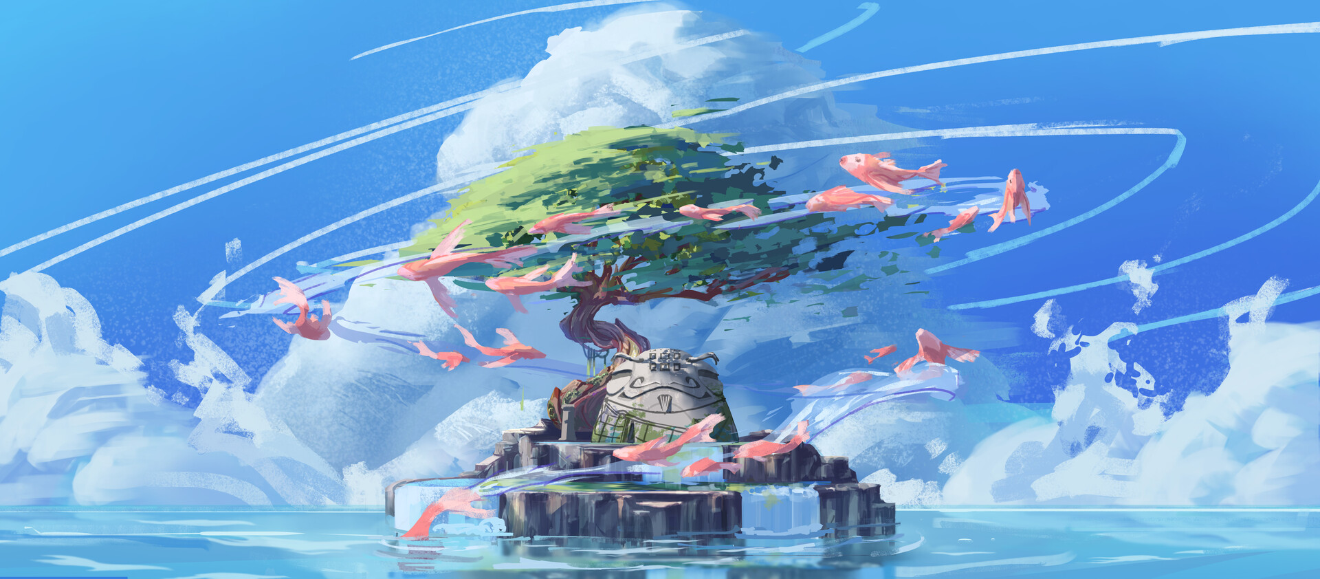 ArtStation - fly fish