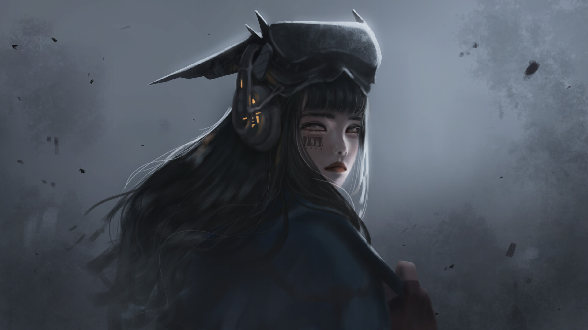 portrait by tomie : r/Cyberpunk