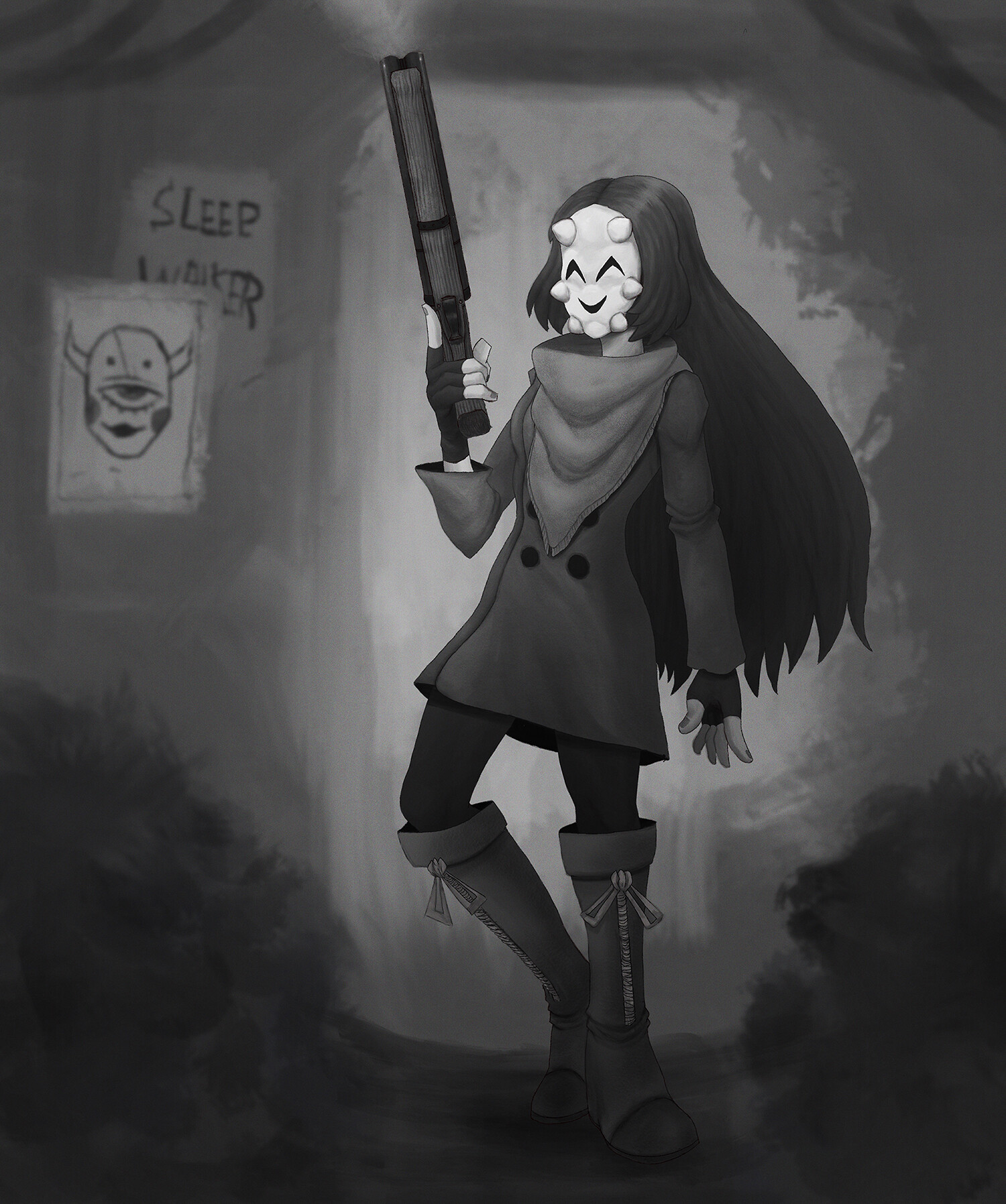 ArtStation - Domeki from Sleepwalker.exe