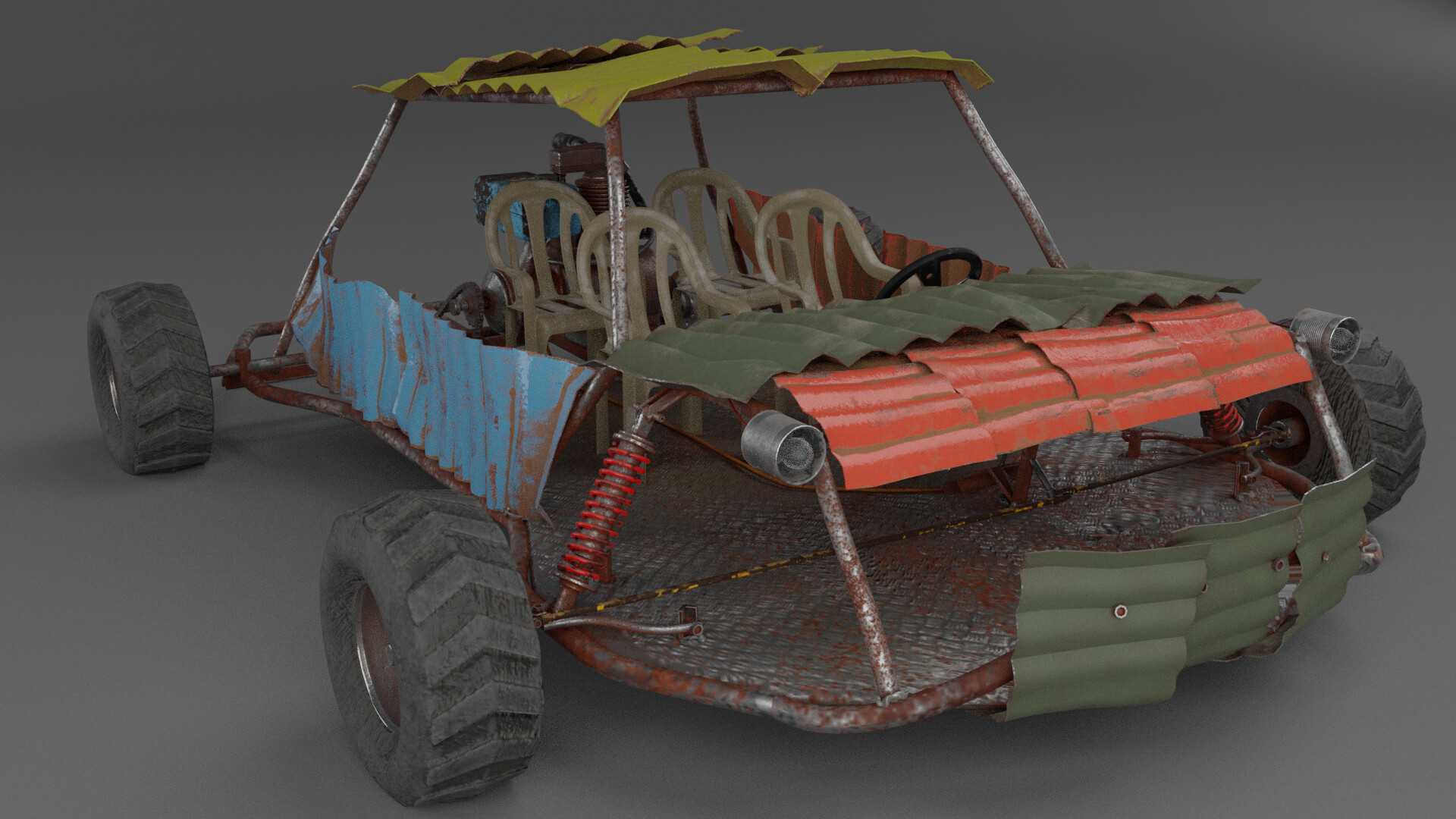 ArtStation - Scrap car