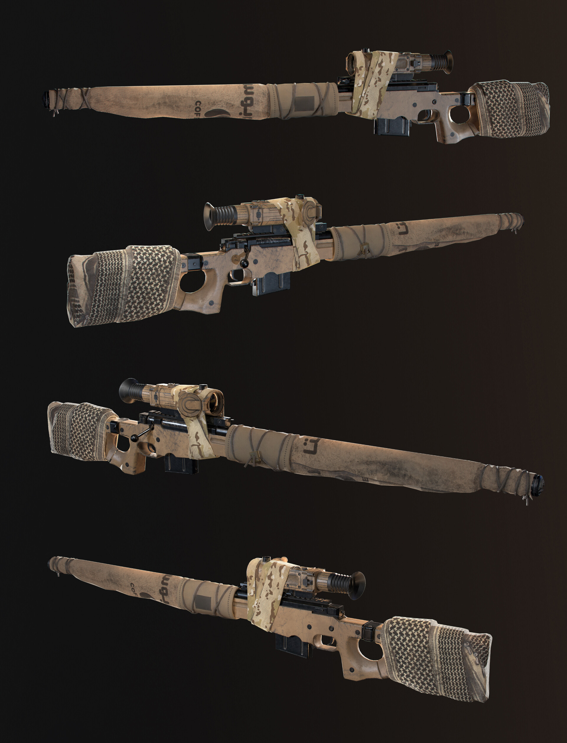 Valentin Penkov - Custom AWM rifle