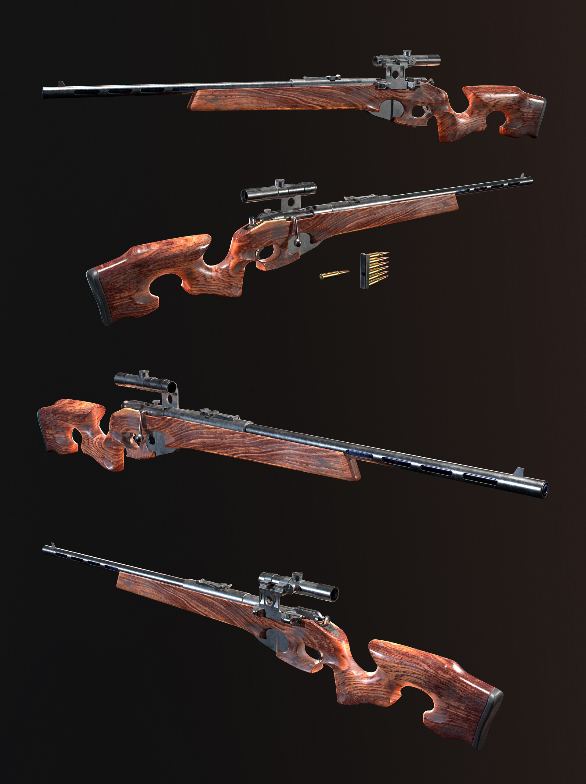 ArtStation - Custom Mosin rifle