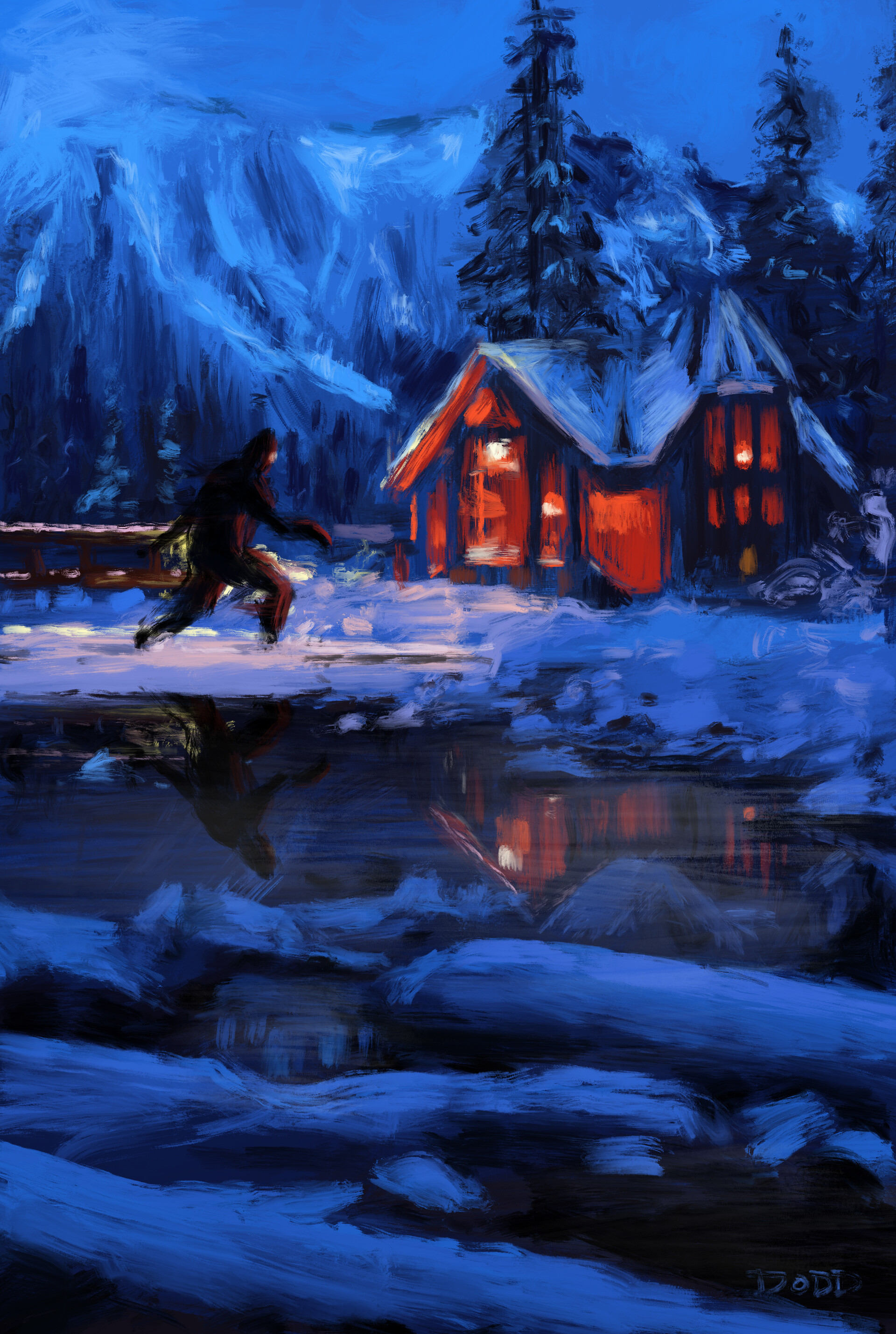 ArtStation - Silent Night, Holy Sh*t! What the hell is that?