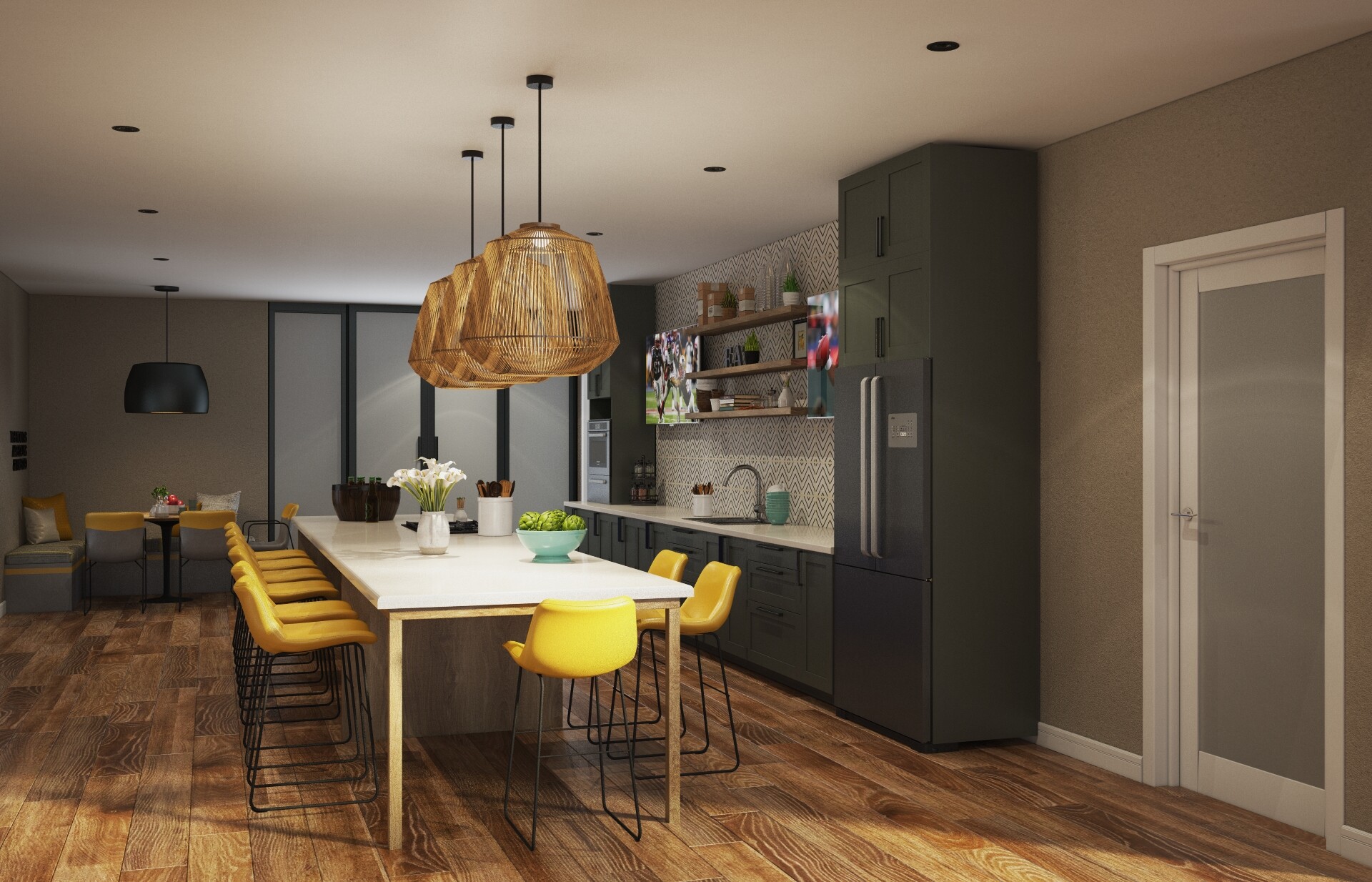 ArtStation - Club house kitchen