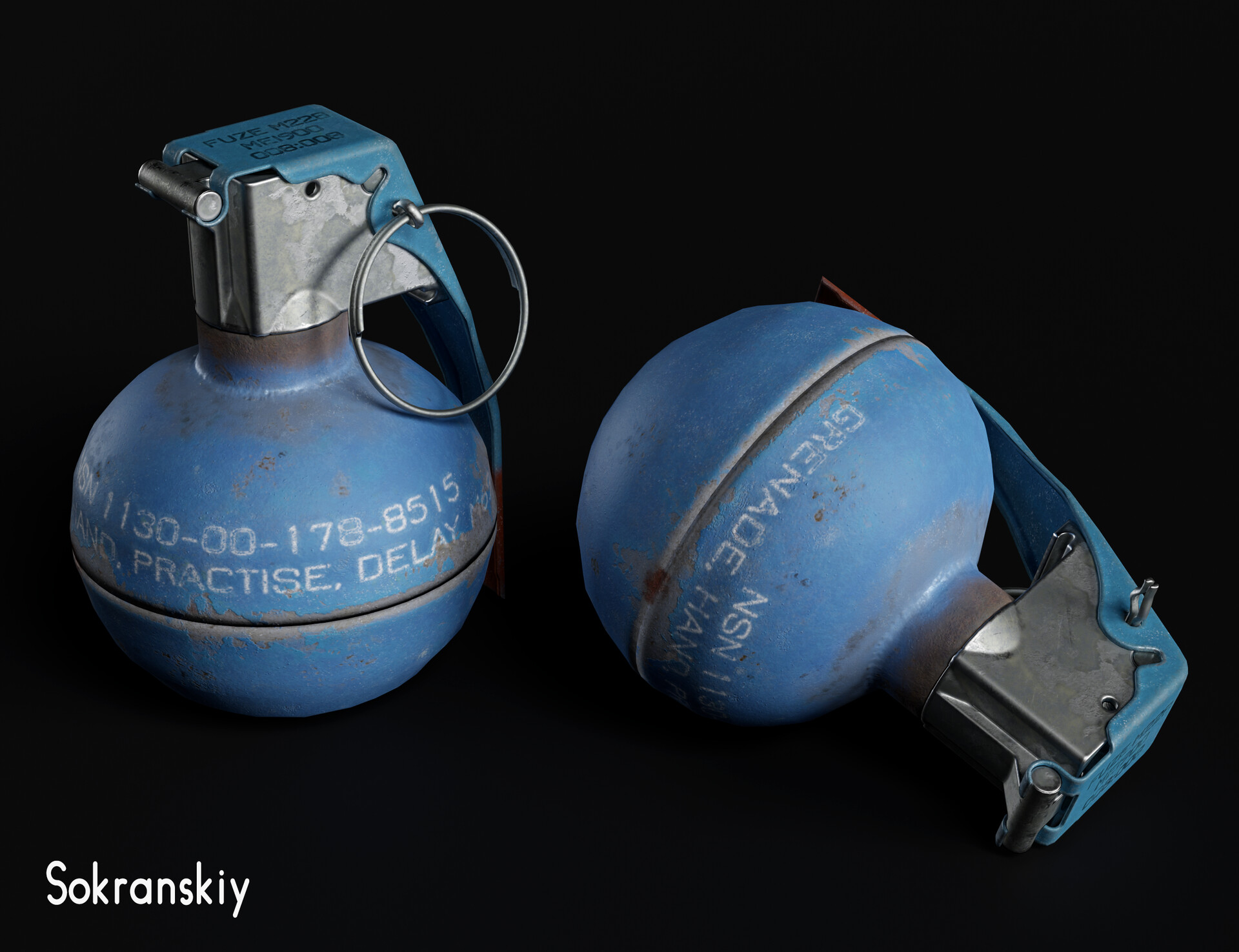 m68 practice grenade