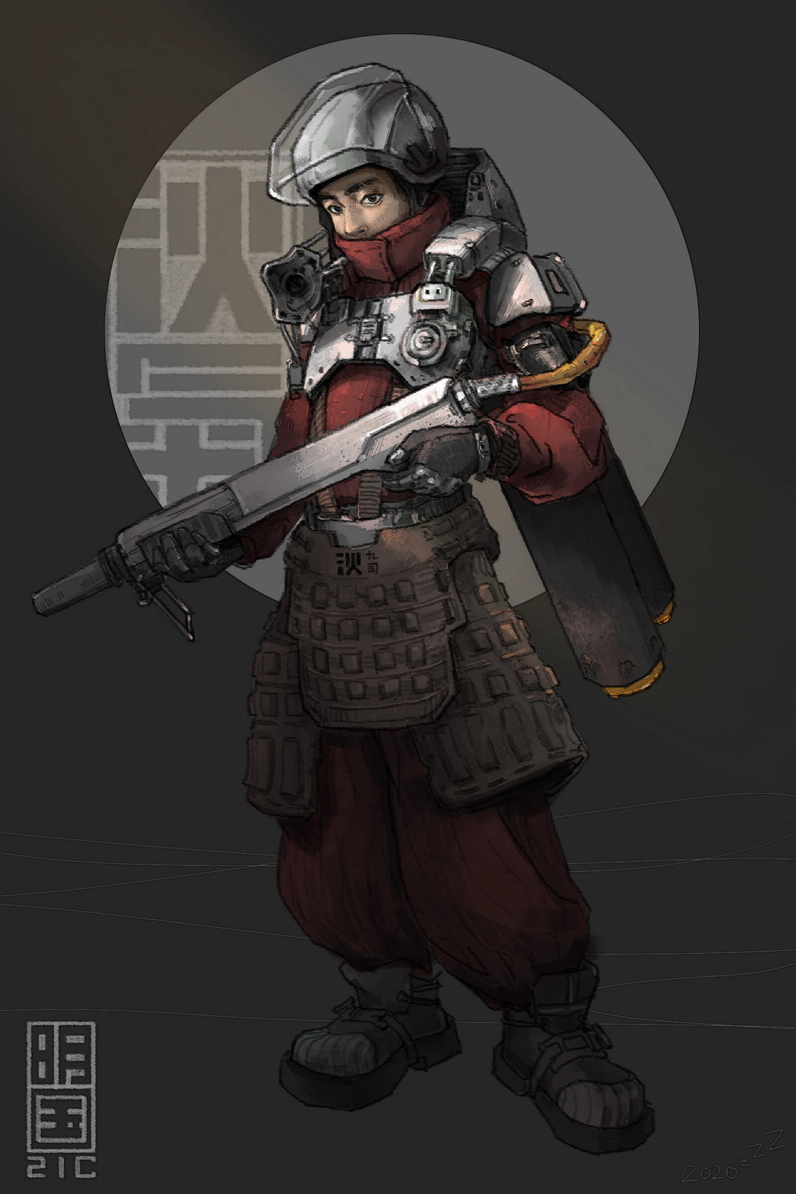 ArtStation - MING 平行世界的明朝消防员