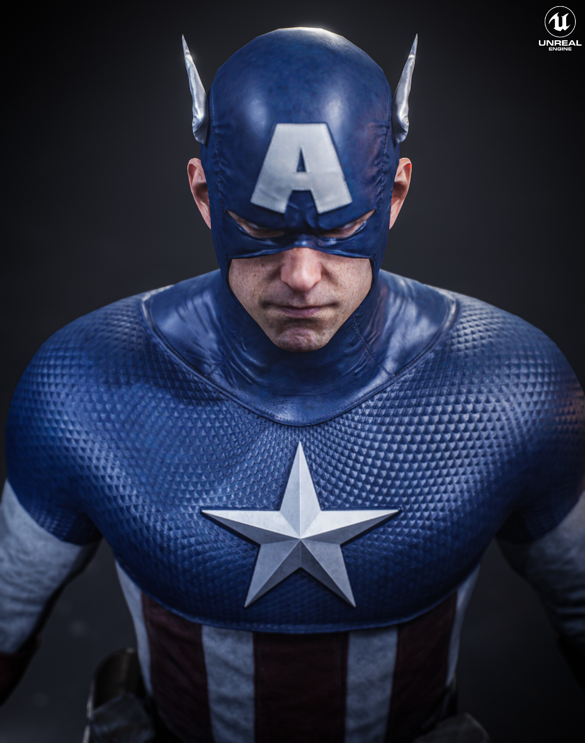Charles Logan - Captain America - Realtime Character