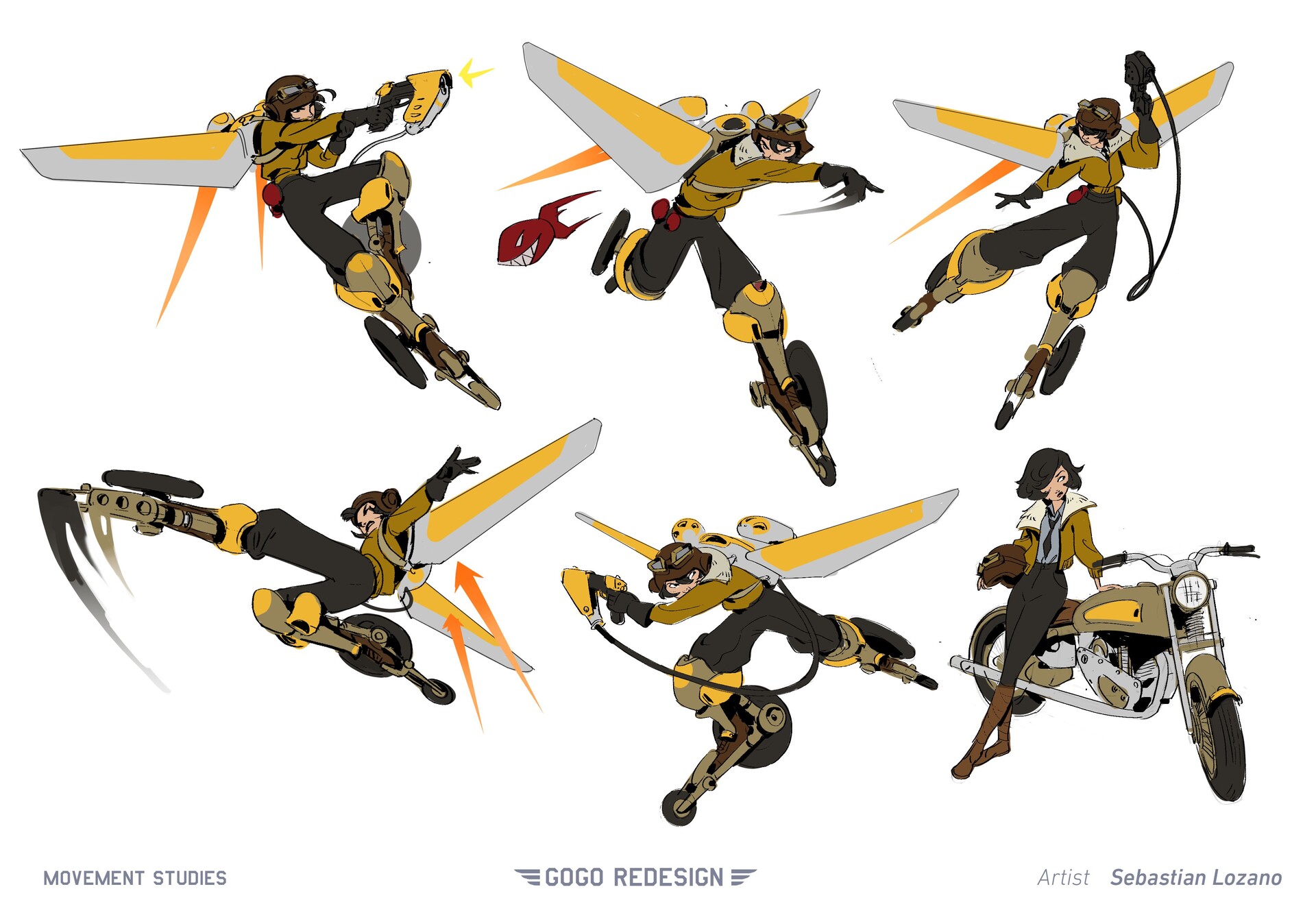Gogo Tomago Concept Art