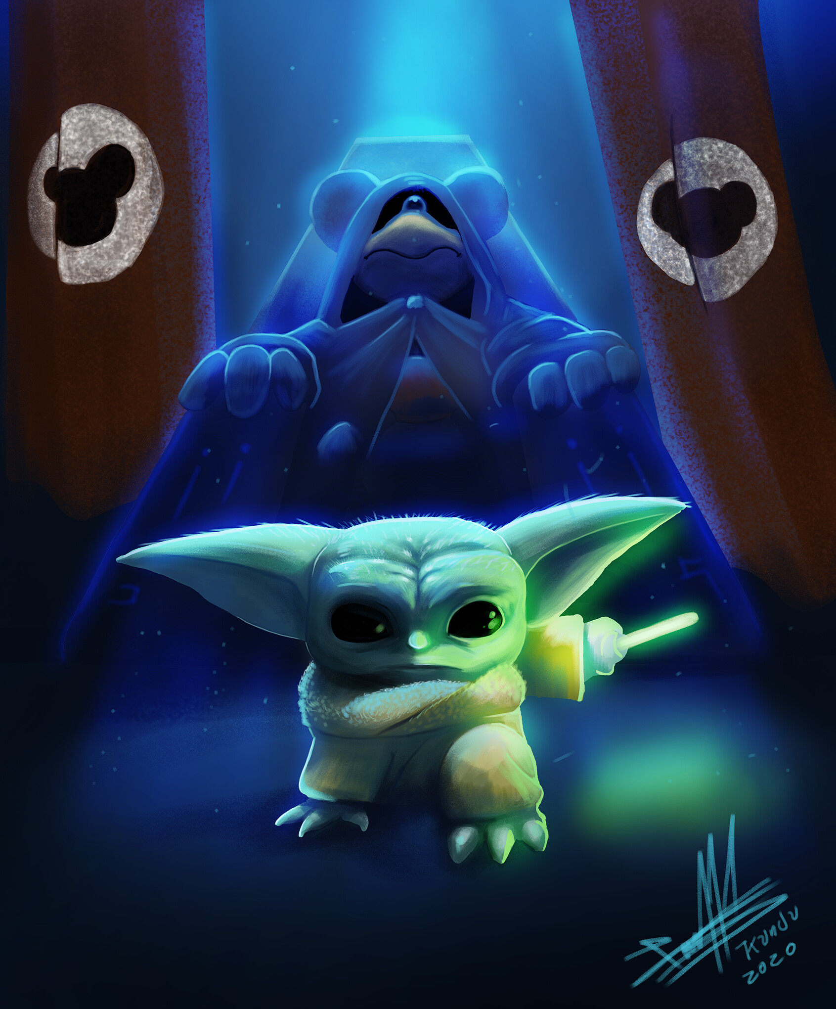 ArtStation - Darth Grogu