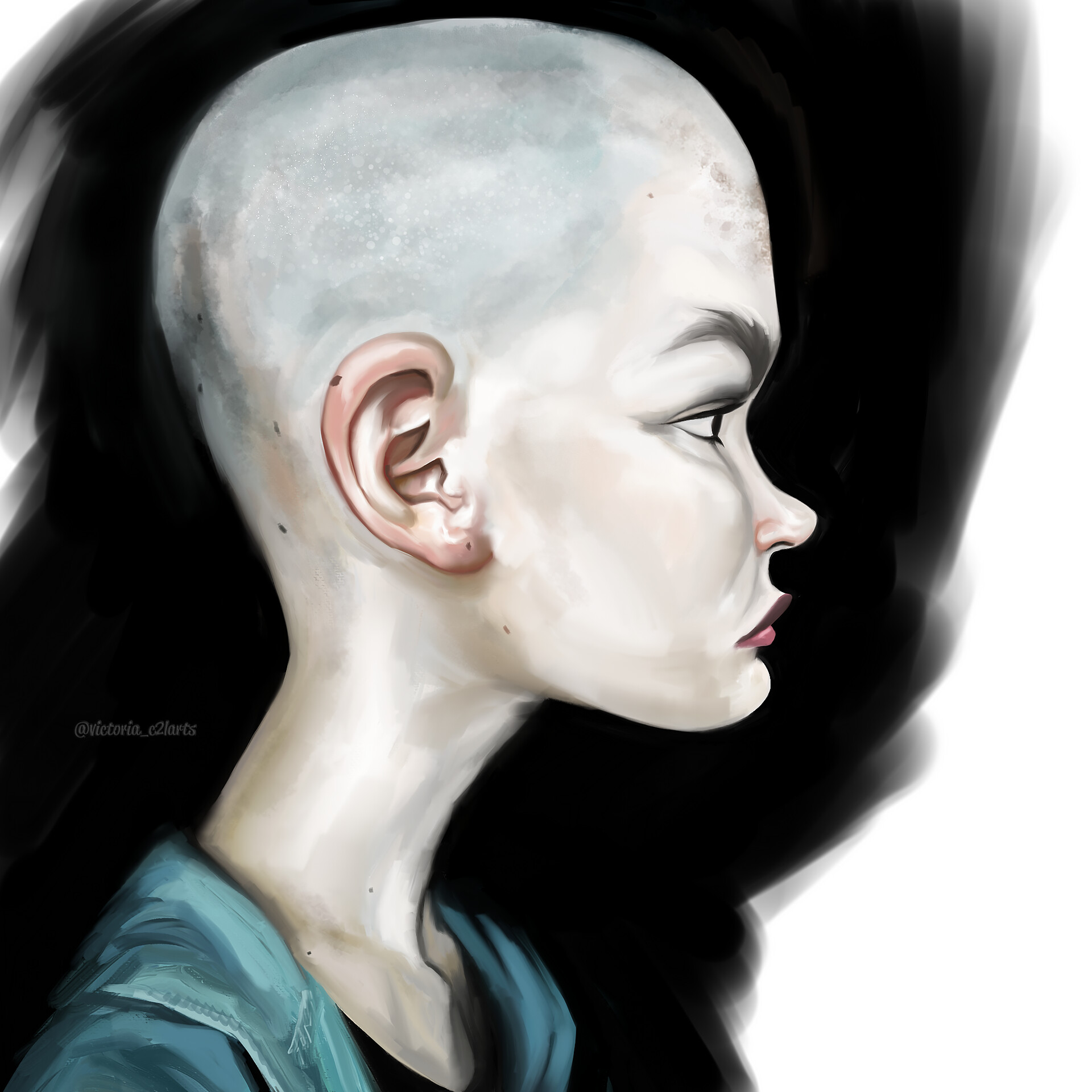 ArtStation - Bald study