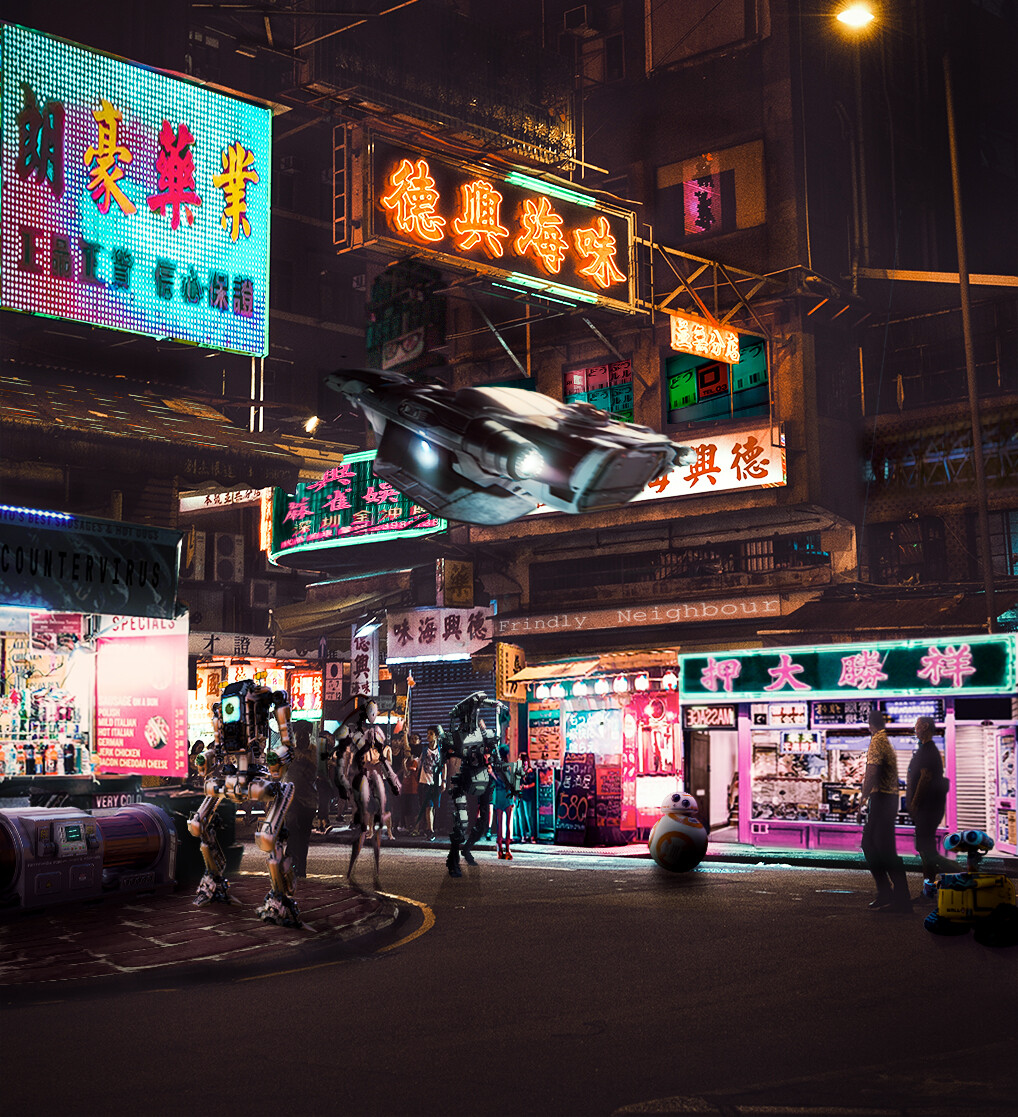 ArtStation - Cyber_city