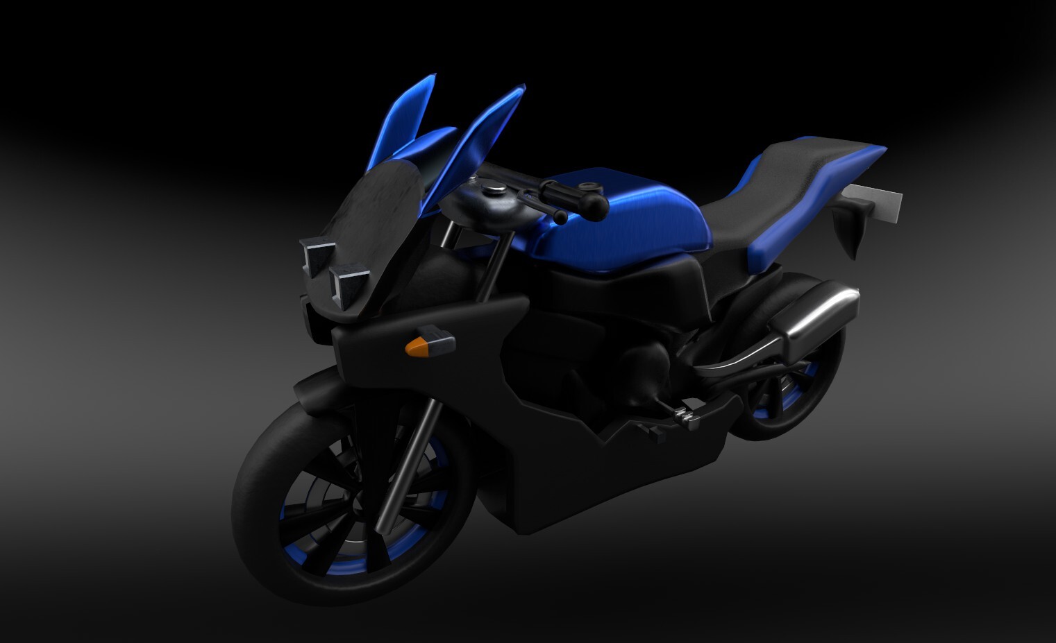 ArtStation - Bike 3D Model | Maya | Substance Painter