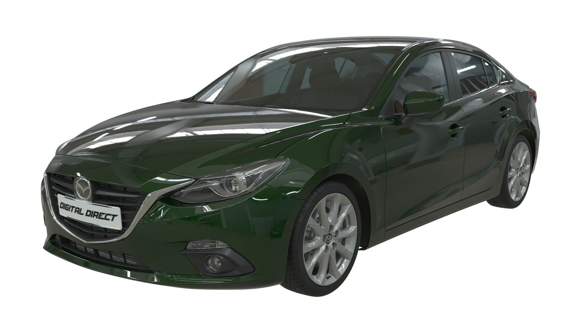 ArtStation - Mazda 3 Realistic 3D Model