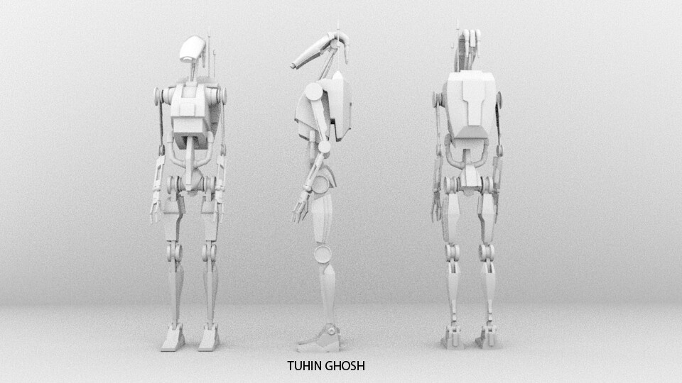 ArtStation - Battle droid