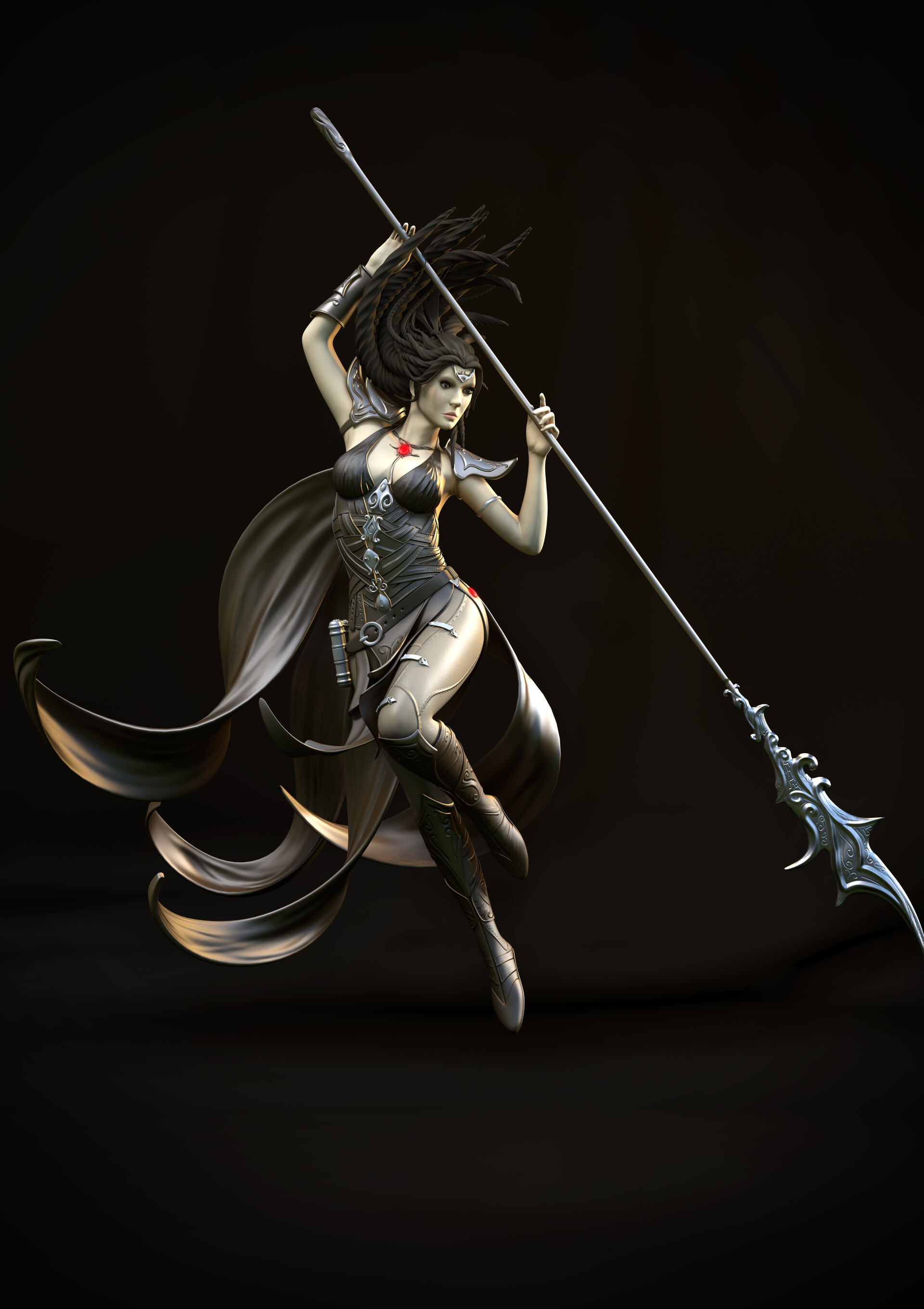 ArtStation - 3D Character Evil Girl