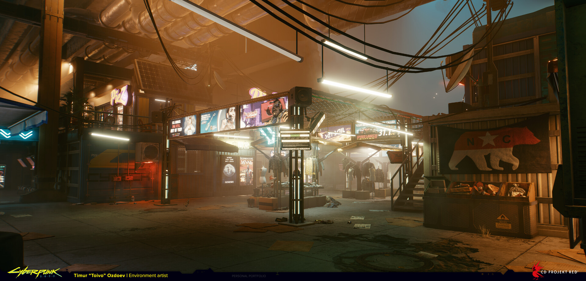 Timur "Toivo" Ozdoev - Cyberpunk 2077 - hub service point