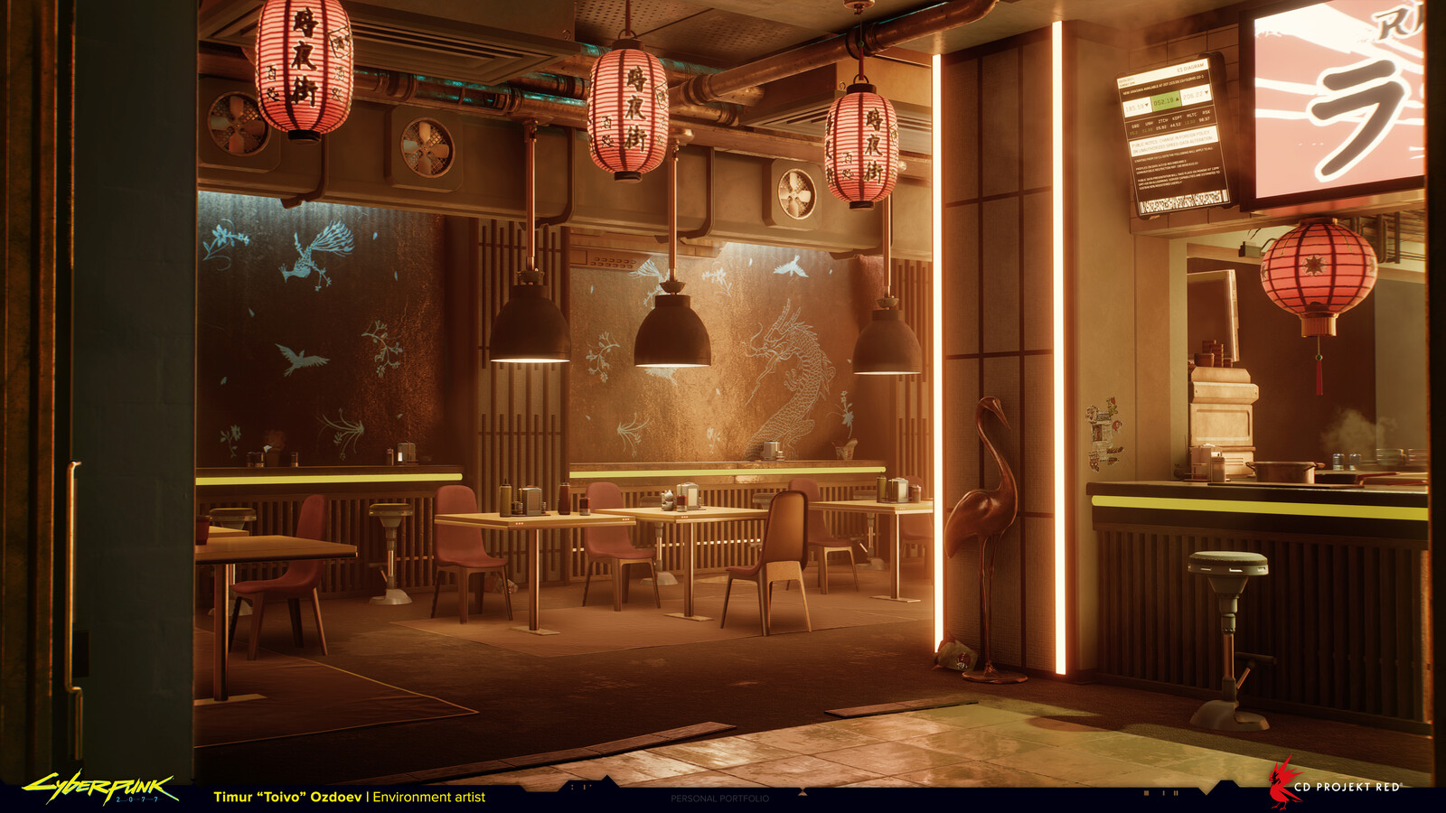 Timur "Toivo" Ozdoev - Cyberpunk 2077 - cherry blossome