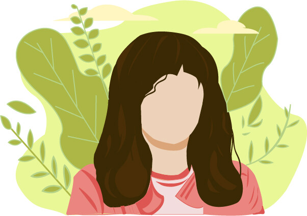 ArtStation - Flat portrait
