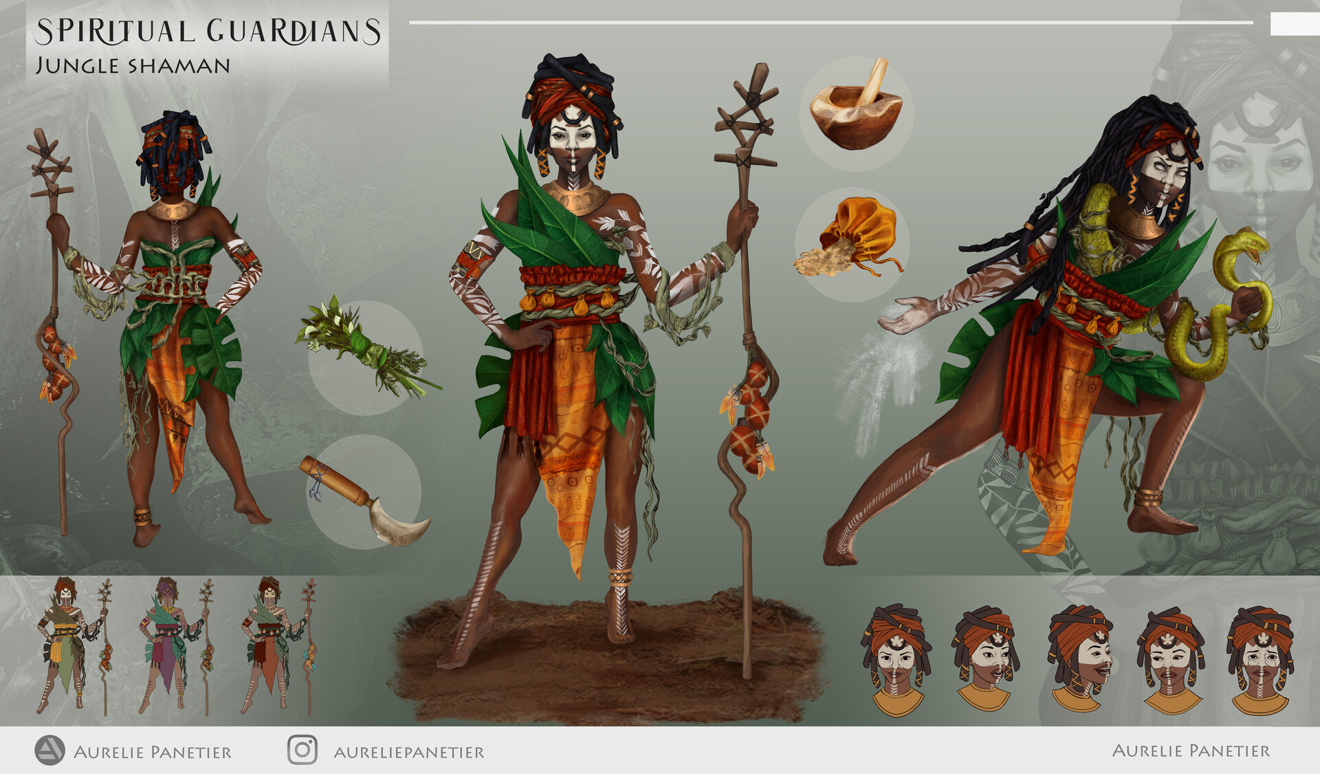 ArtStation - Spiritual Guardians