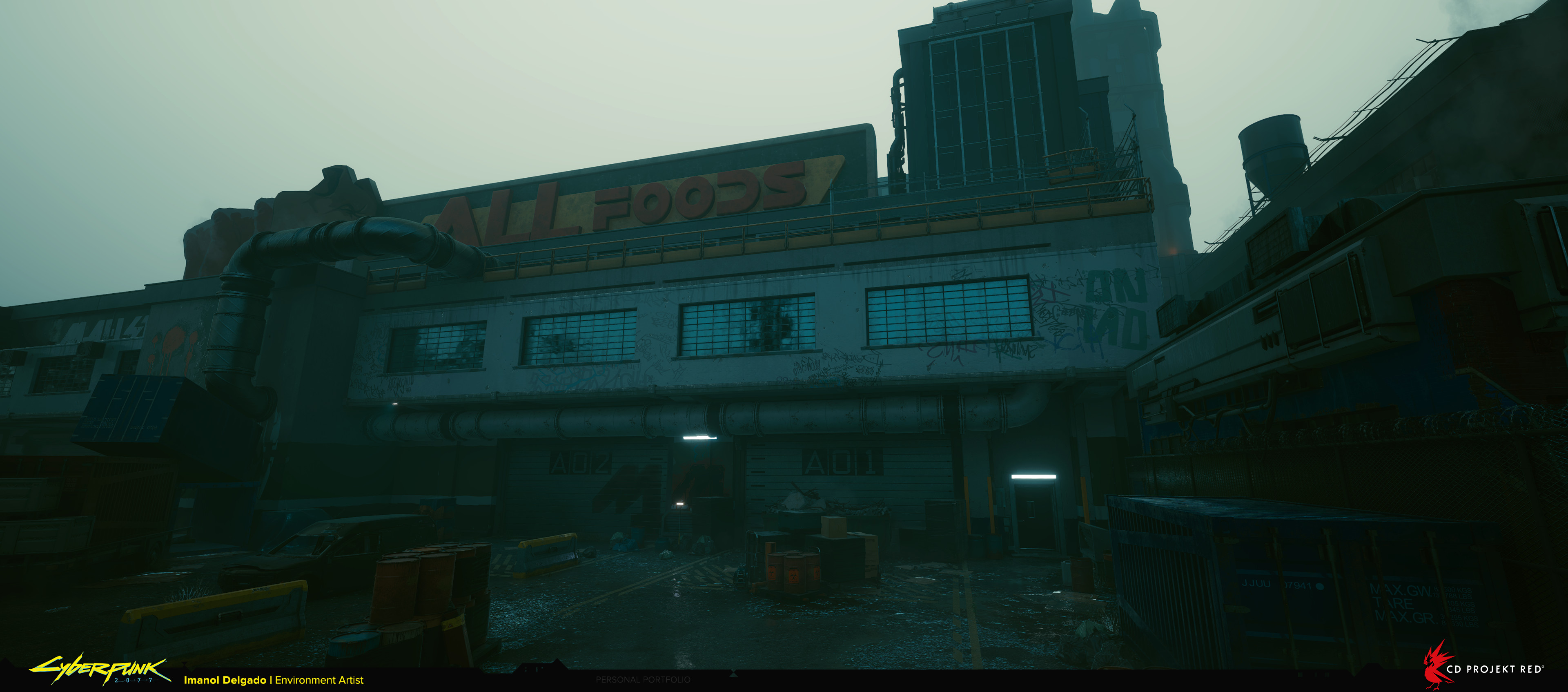 Imanol Delgado Salazar - All Foods Factory - Cyberpunk 2077