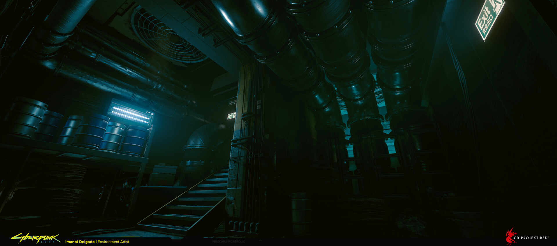Imanol Delgado Salazar - All Foods Factory - Cyberpunk 2077