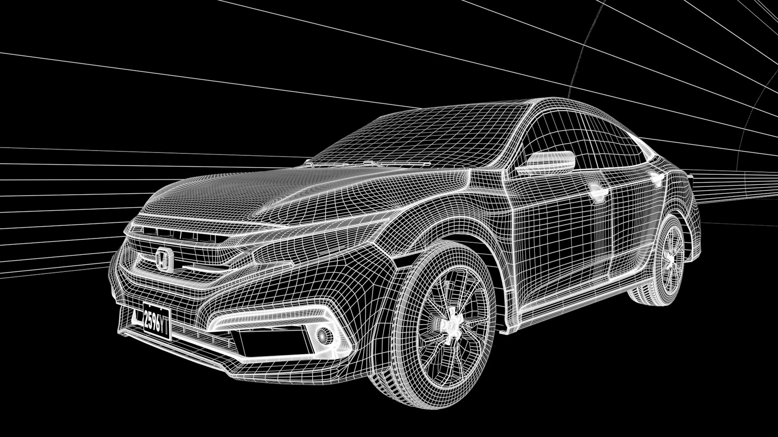 Chase Baker - 2020 Honda Civic Car Model