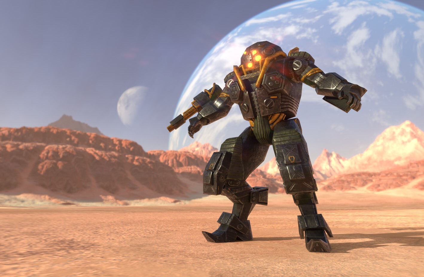 ArtStation - Space Colossus (LowPoly )