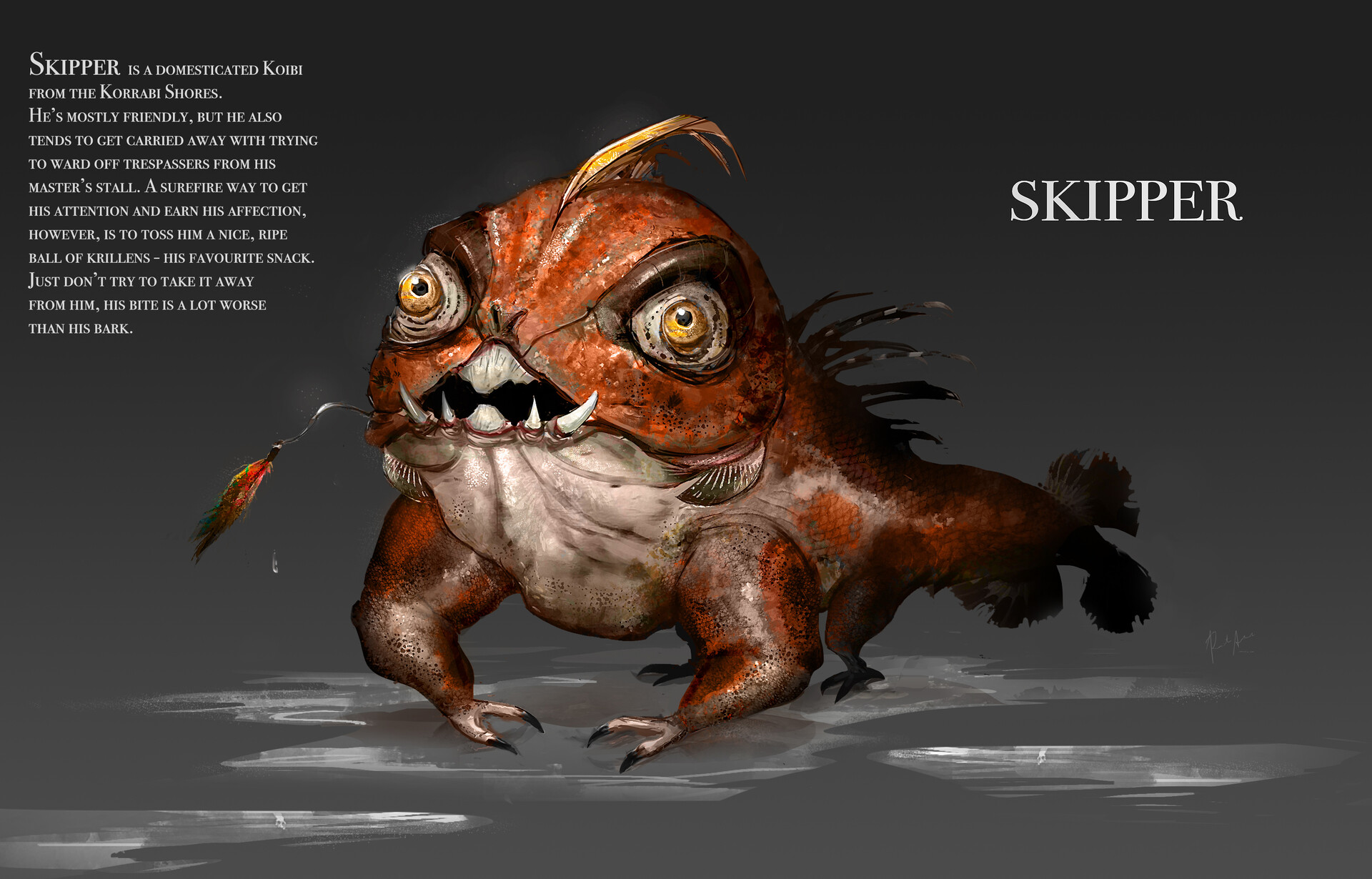 ArtStation - Skipper the Koibi