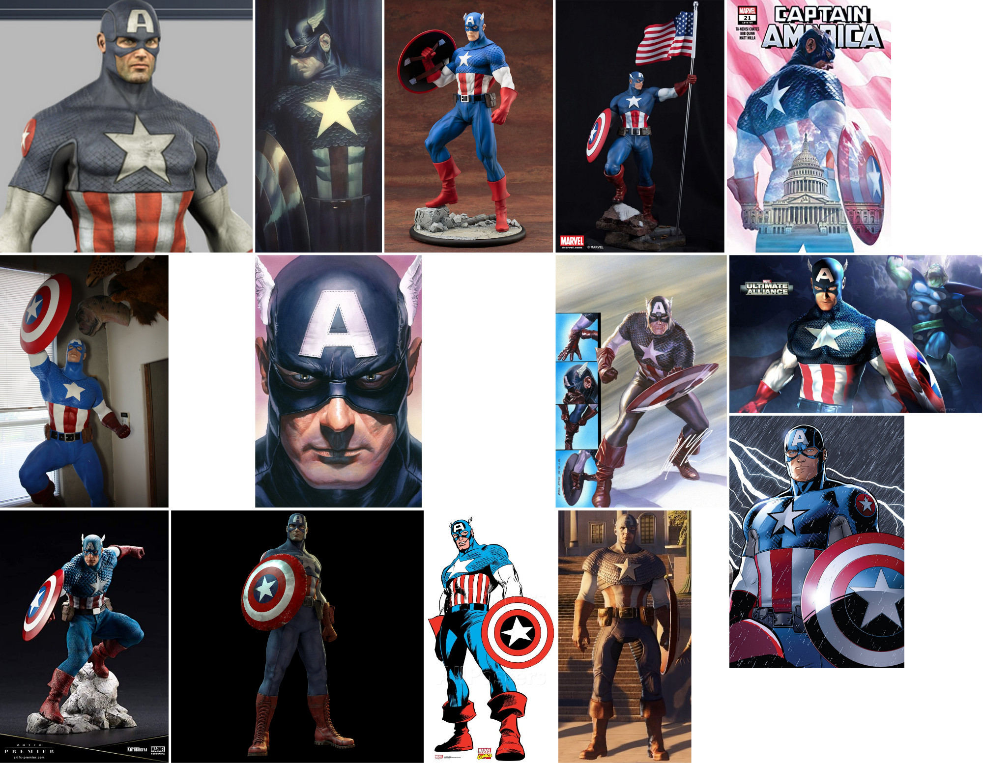 Charles Logan - Captain America - Realtime Character