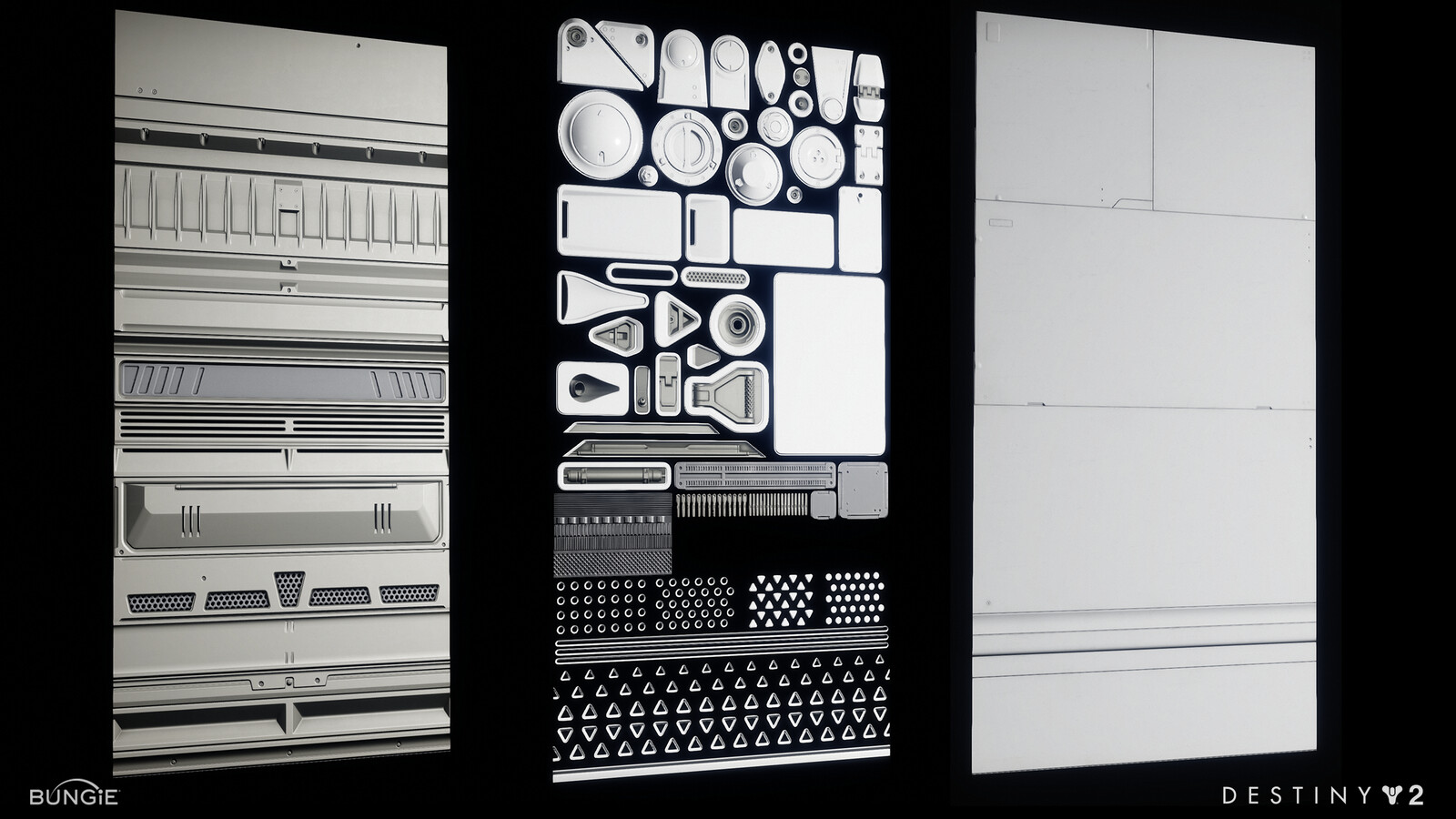 Ethan Scheu - Destiny 2: Beyond Light - Exo Architecture