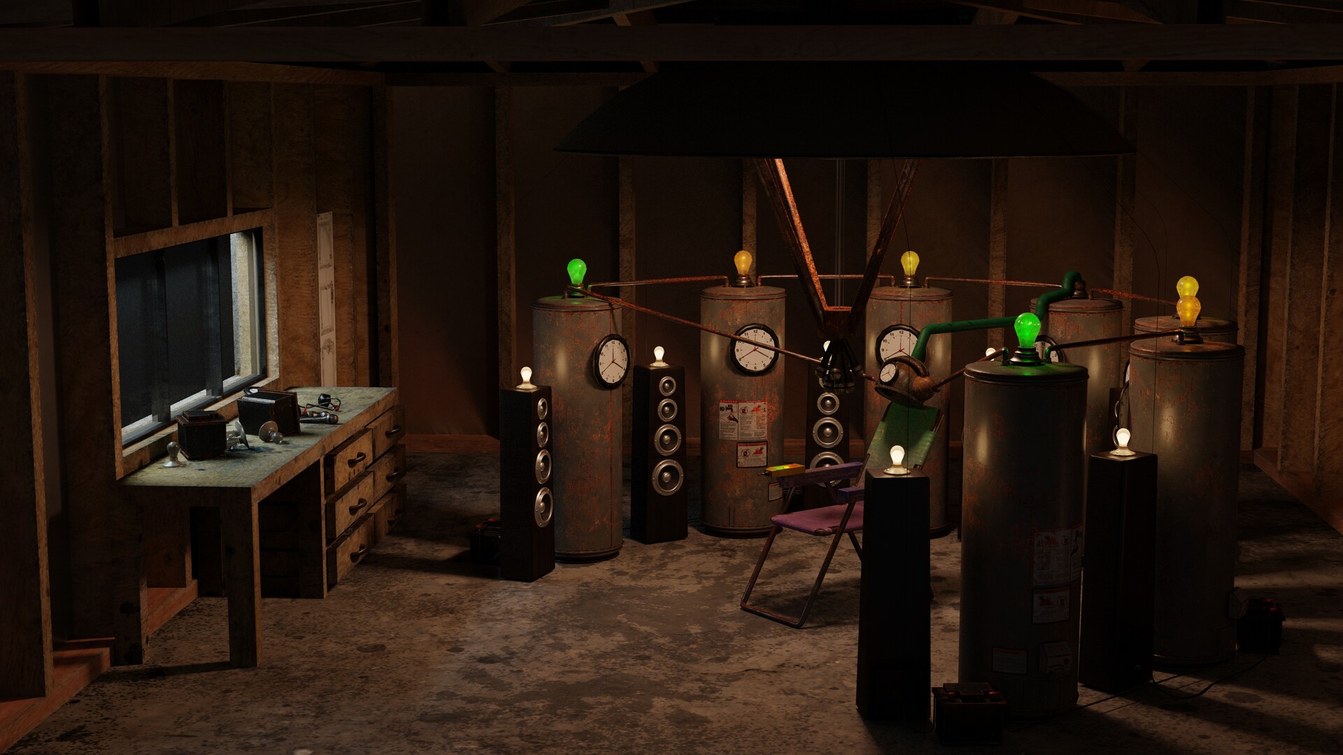 ArtStation - Makeshift Time Machine