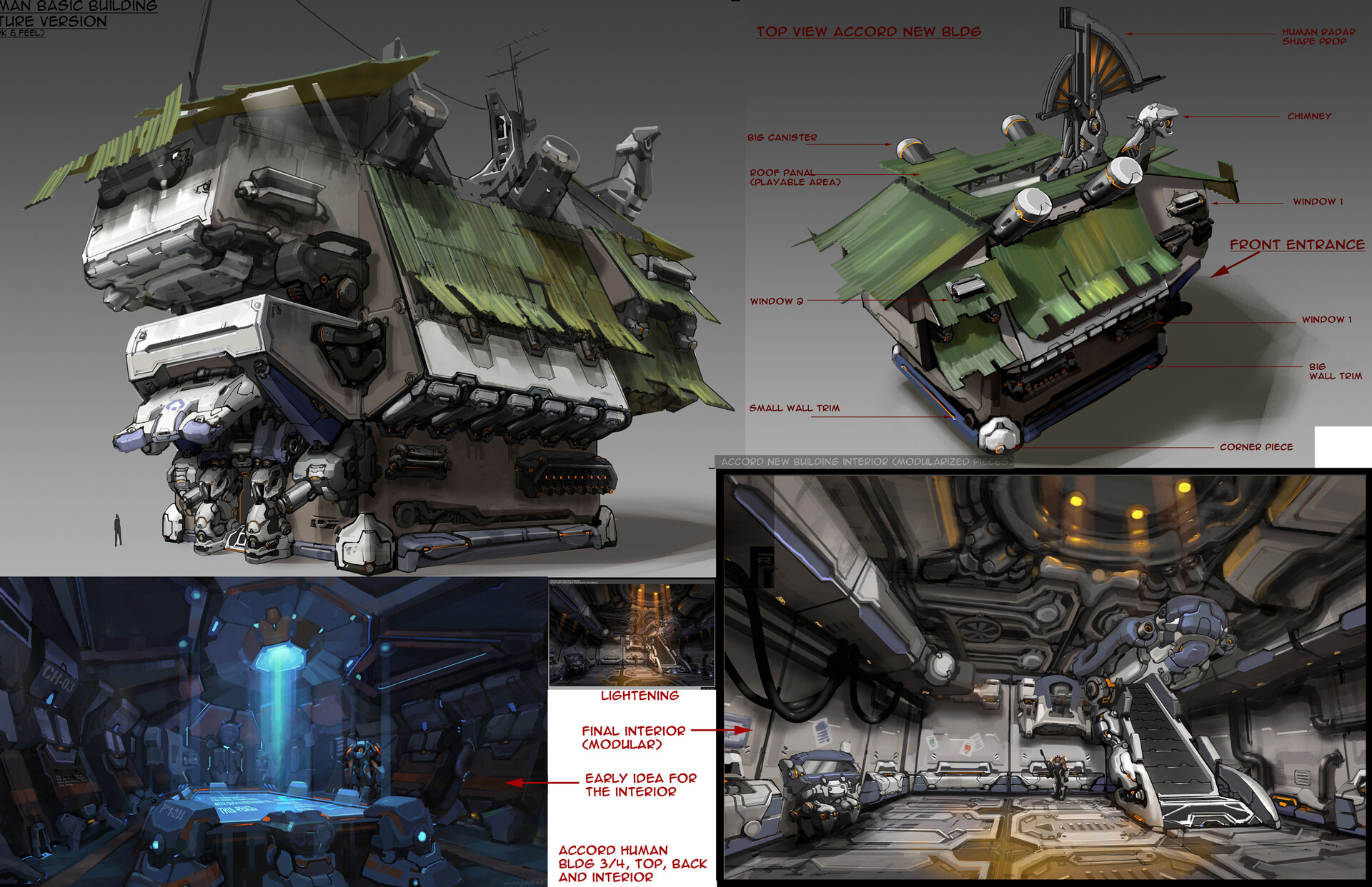 ArtStation - Concept art for FIRE FALL