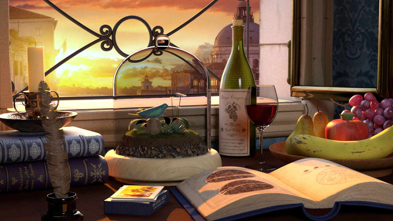 ArtStation - Rendering 2 | Still Life Scene