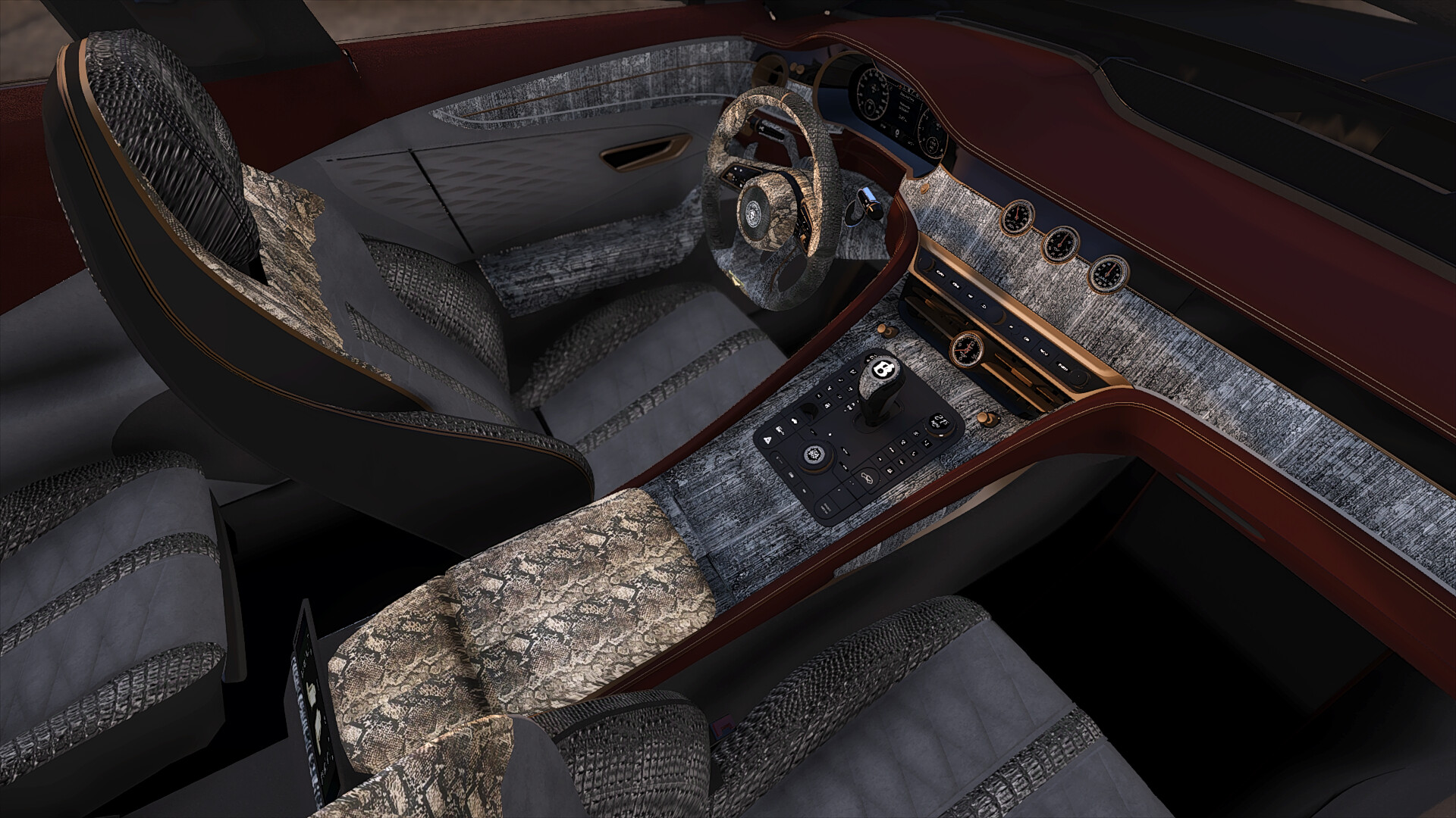 Imbimmer Bentley Flying Spur Interior