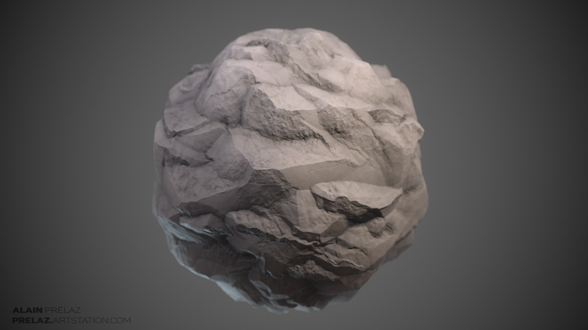 ArtStation - Jagged Rock Material