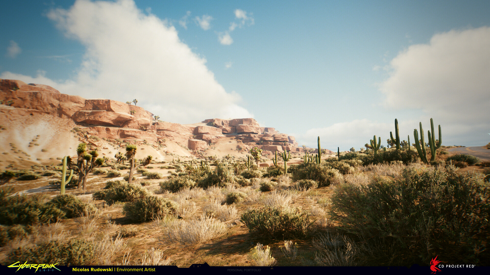 Nicolas Rudowski - Cyberpunk 2077 - Badlands open world #1