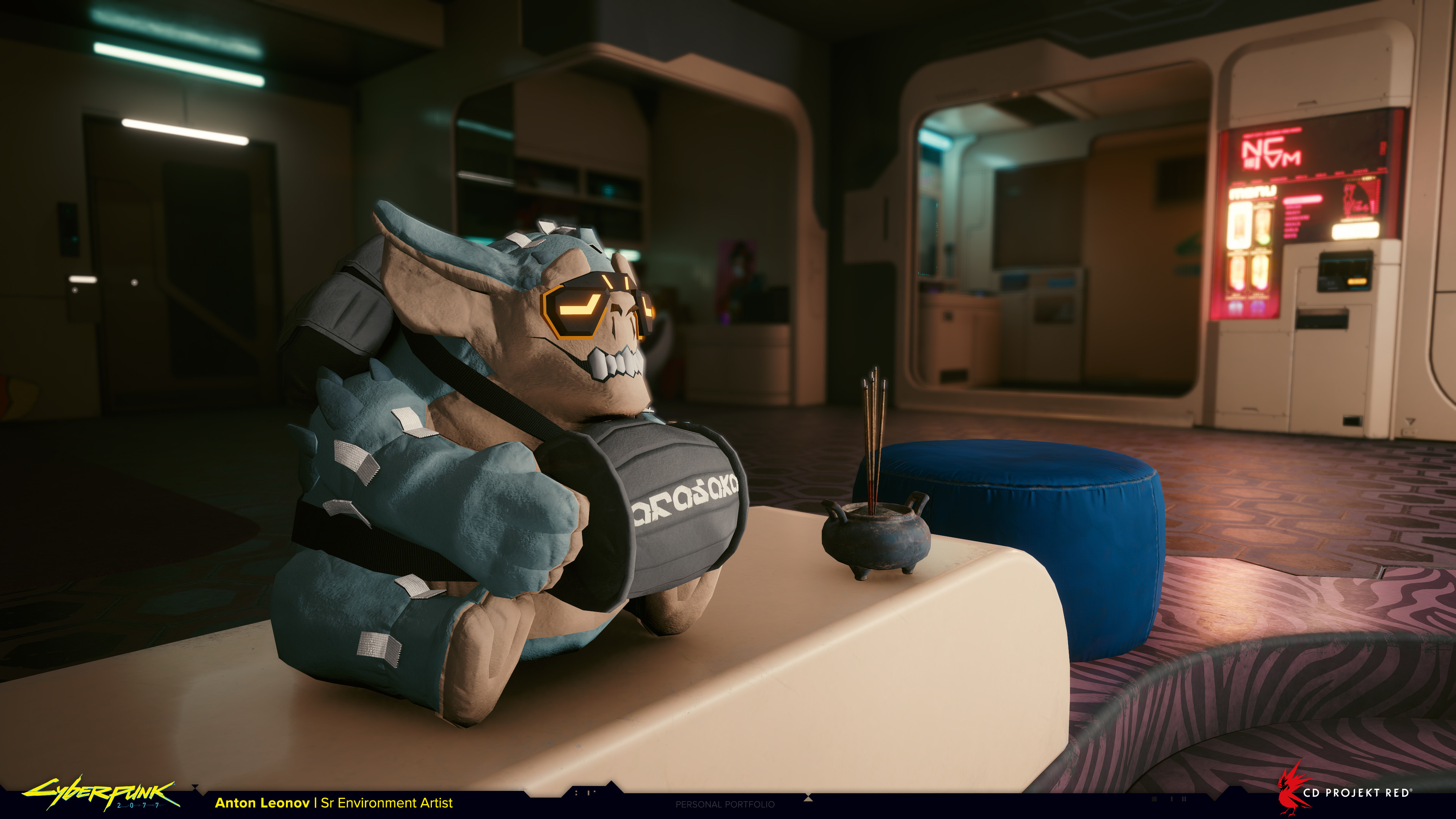 Anton Leonov - CYBERPUNK 2077 | Plushy Troll