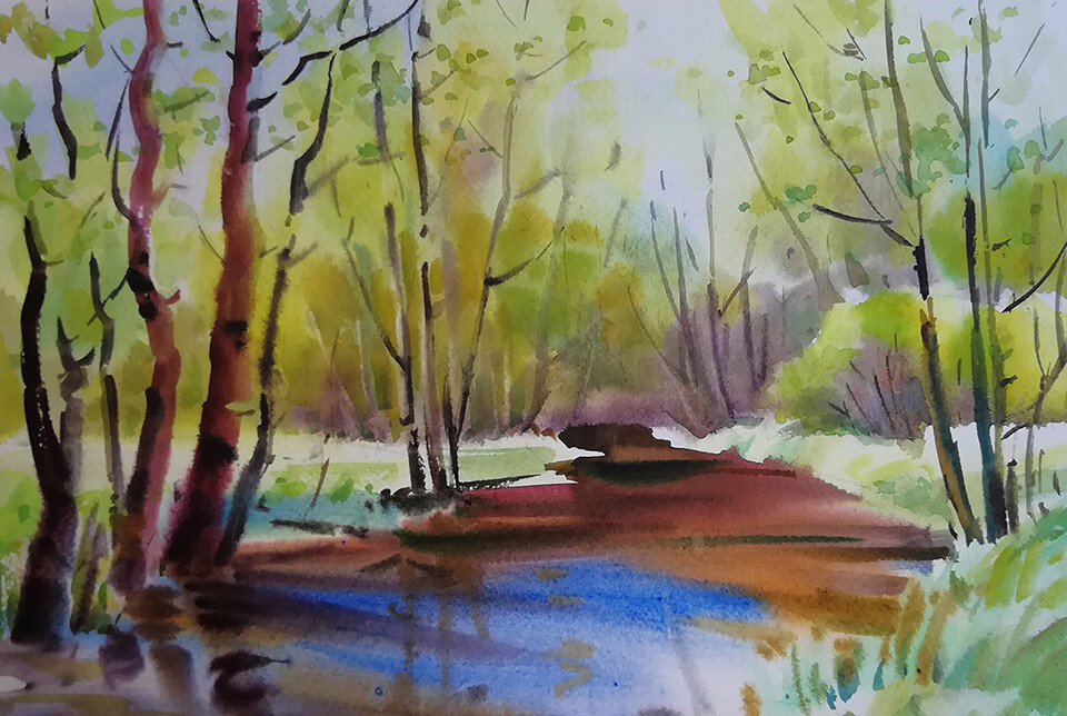 ArtStation - Spring mood