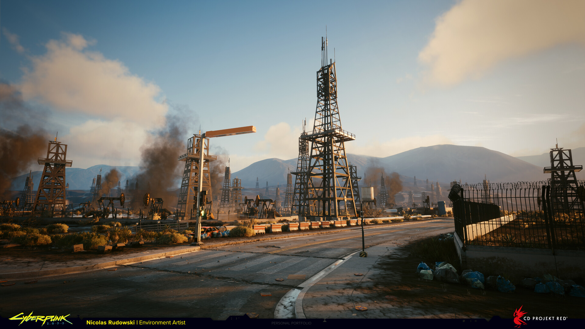 Nicolas Rudowski - Cyberpunk 2077 - Badlands locations #1